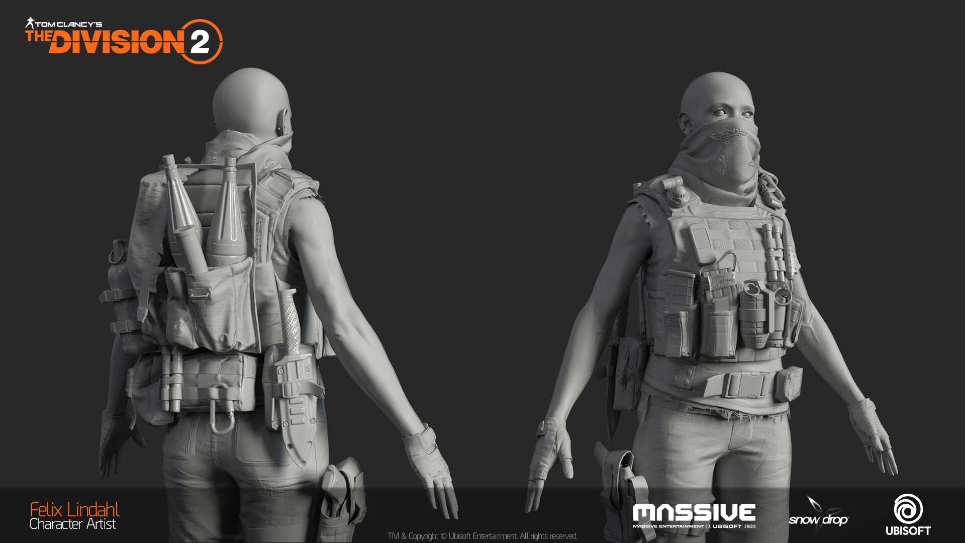 Felix Lindahl - The Division Character Art