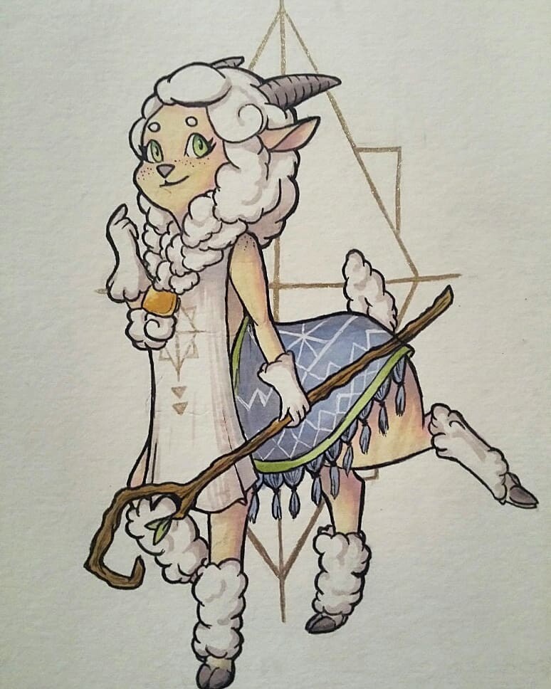 ArtStation - Sheep centaur