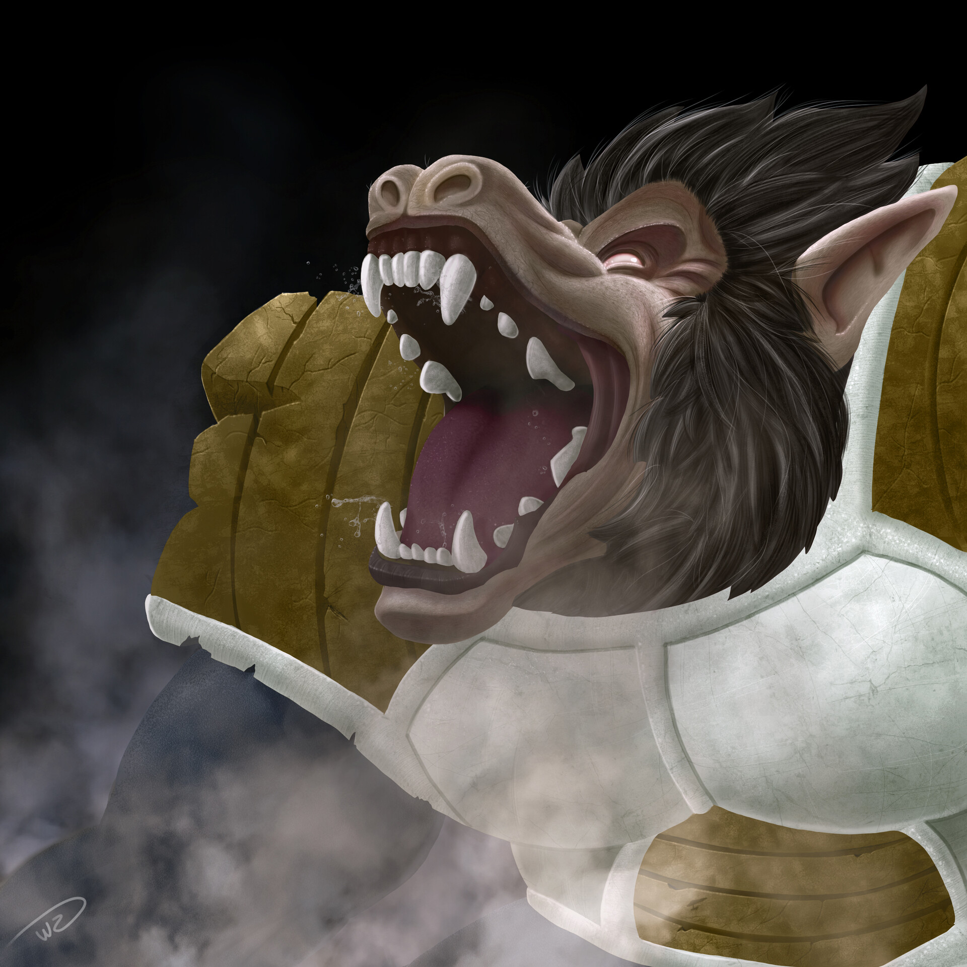 ArtStation - Ozaru Fanart