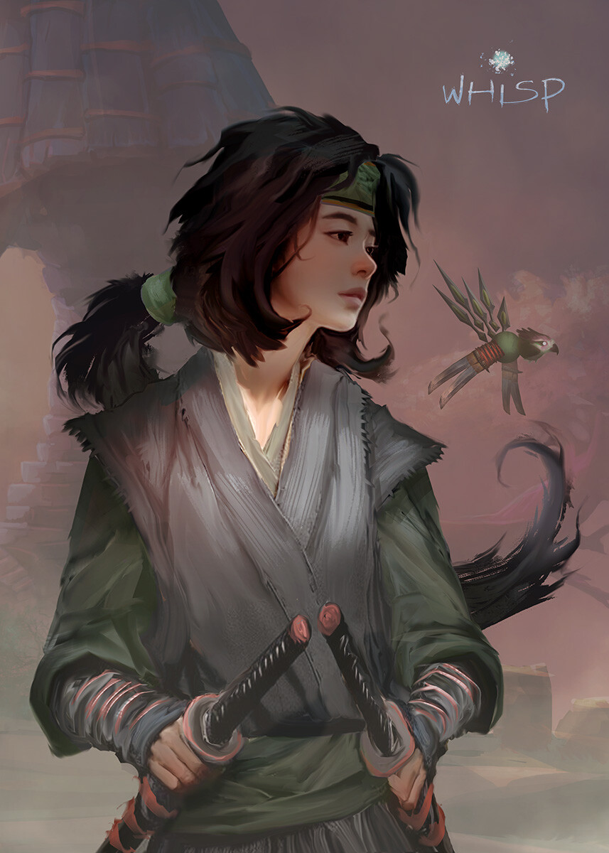 Whisp - Rohnin and Fantail by Matt Forsyth : r/ReasonableFantasy