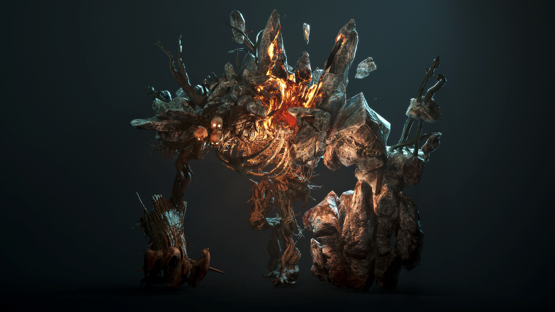 ArtStation - Stone Monster