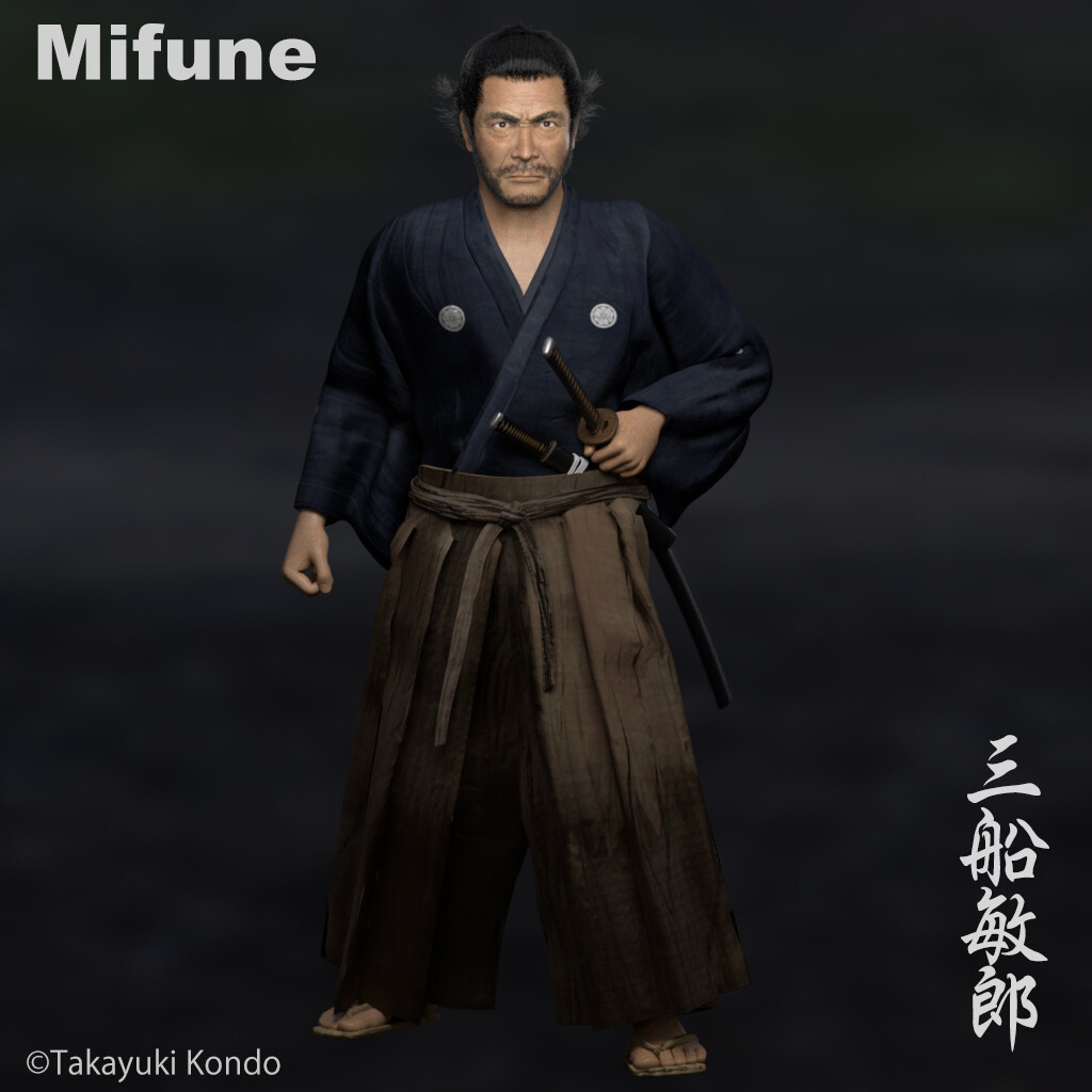 ArtStation - Mifune Toshiro (Arnold)