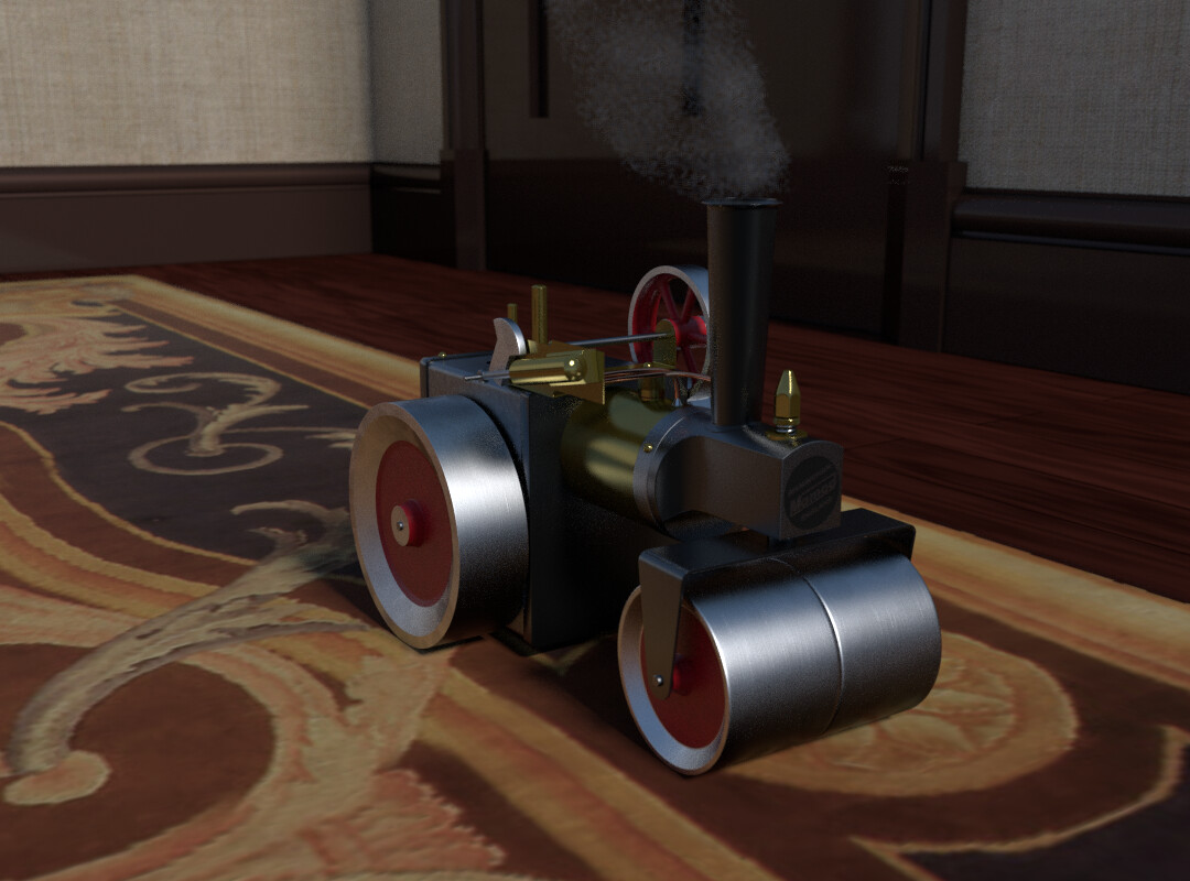 ArtStation - Steam Engine