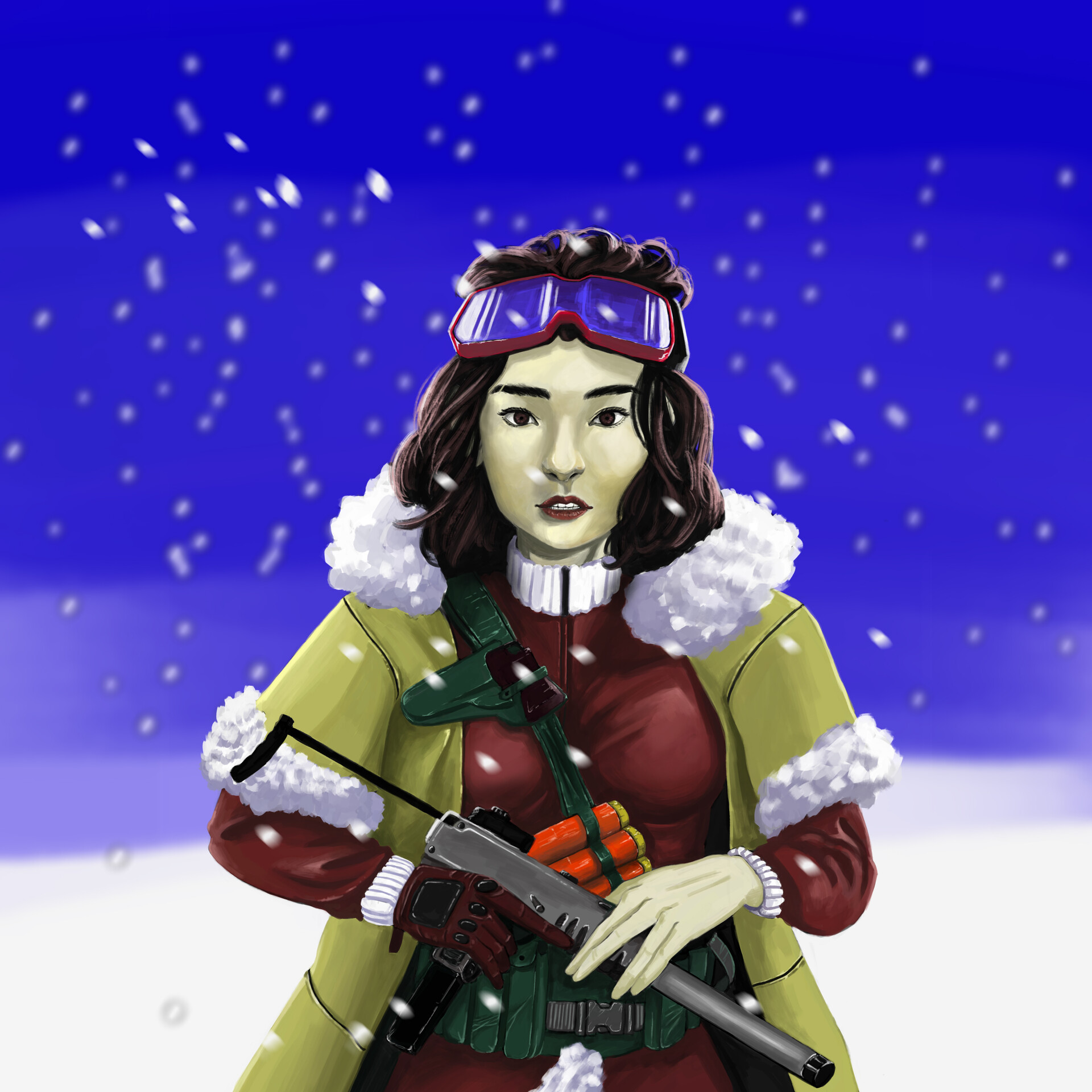 ArtStation - winter soldier