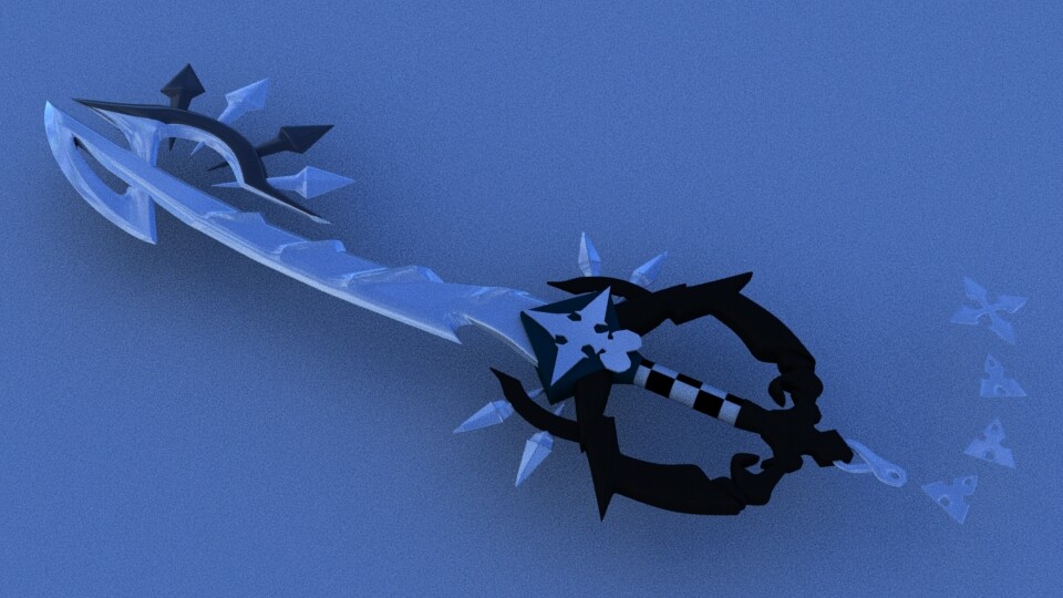 Kingdom Hearts Two Become One Keyblade