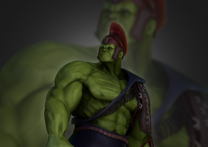 ArtStation - Hulk Sculpting