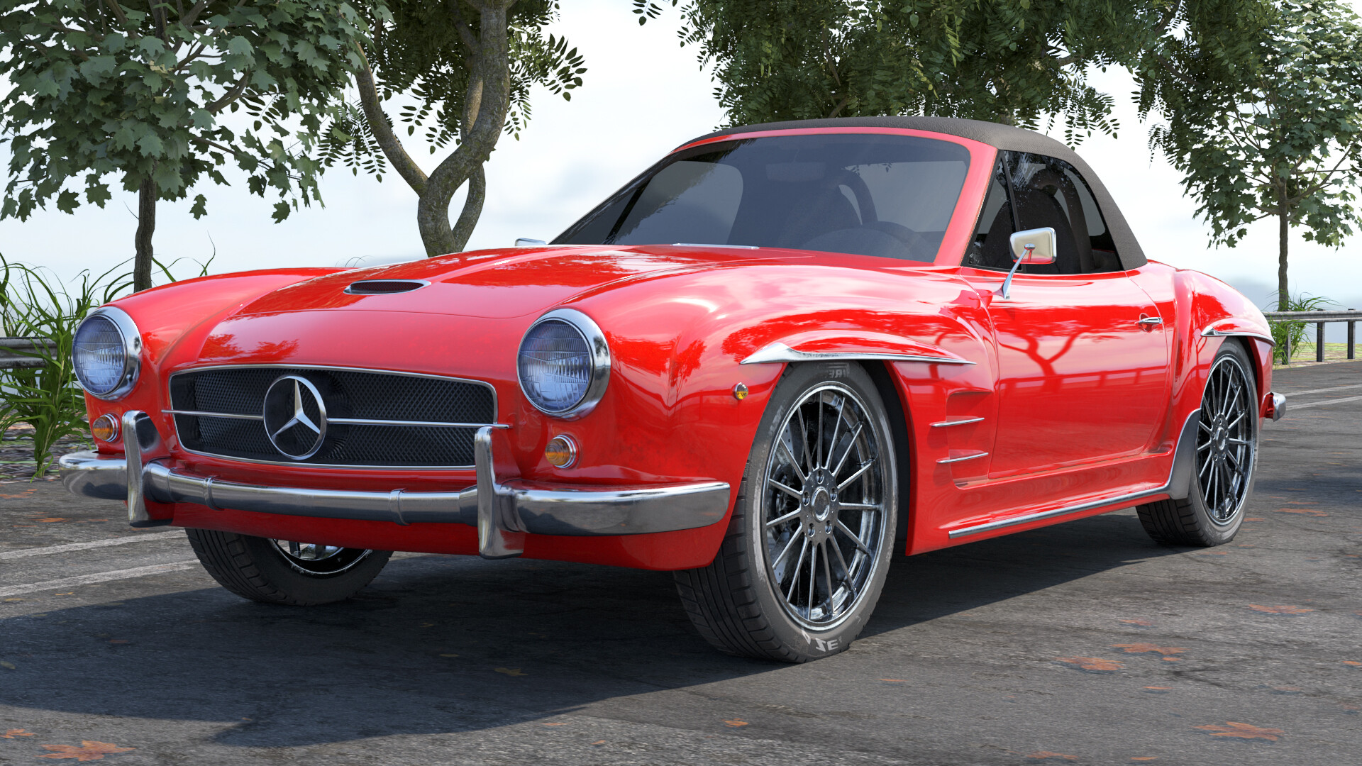 ArtStation - Mercedes Benz