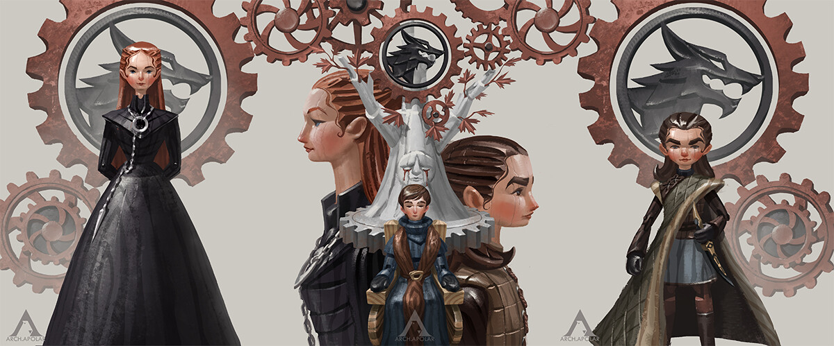 HOUSE STARK by ARCH APOLAR : r/ImaginaryWesteros