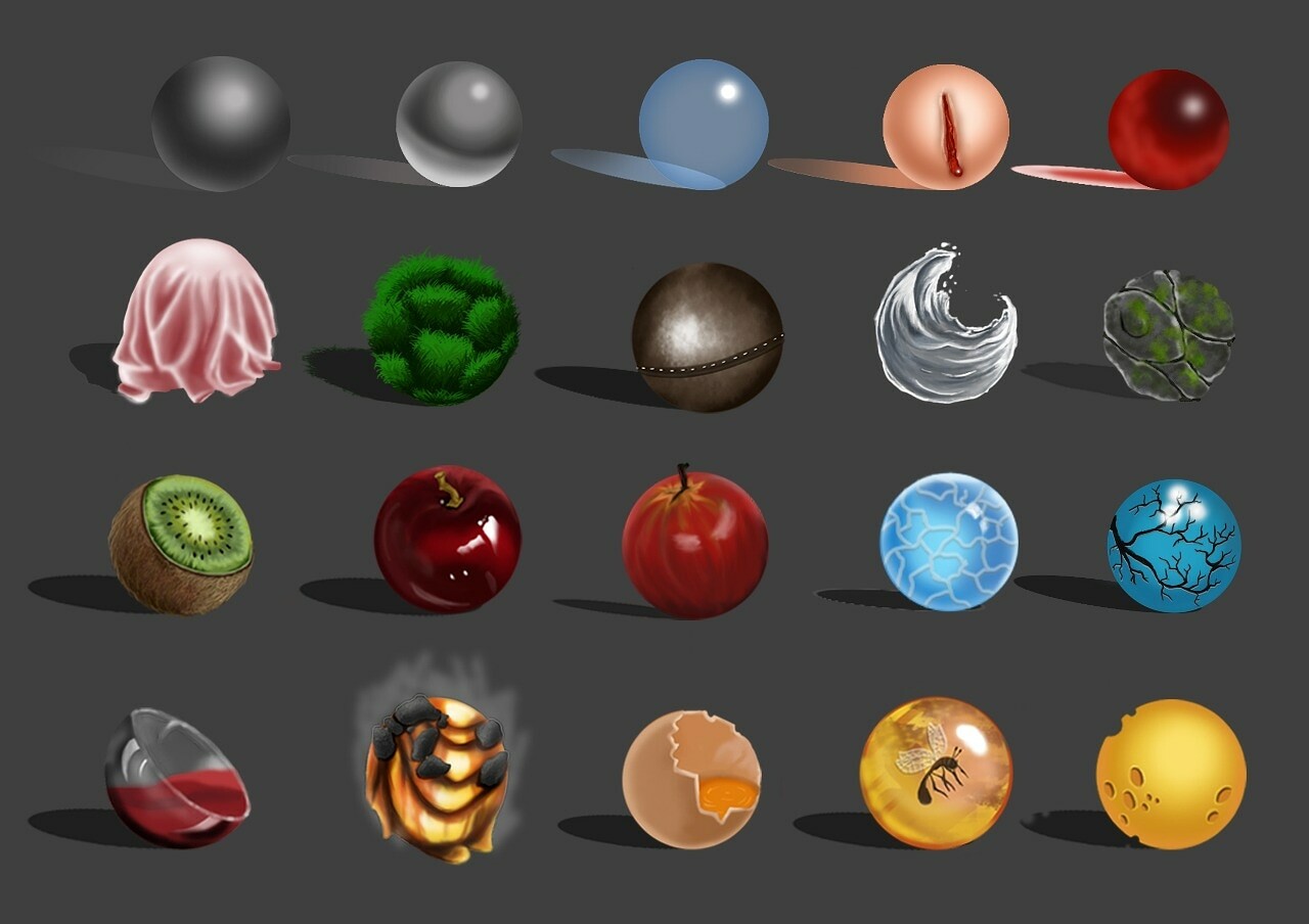 ArtStation - Material study