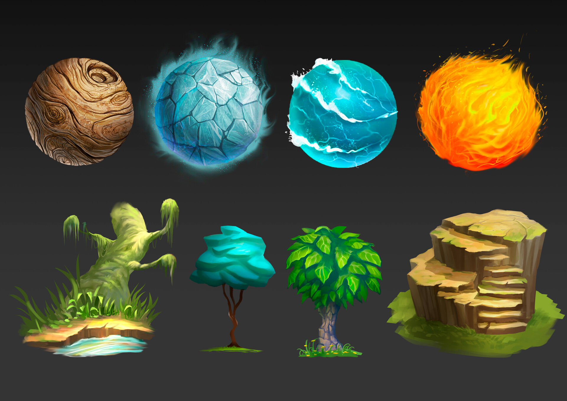 ArtStation - Material Study - texture / Estudio de material - texturas