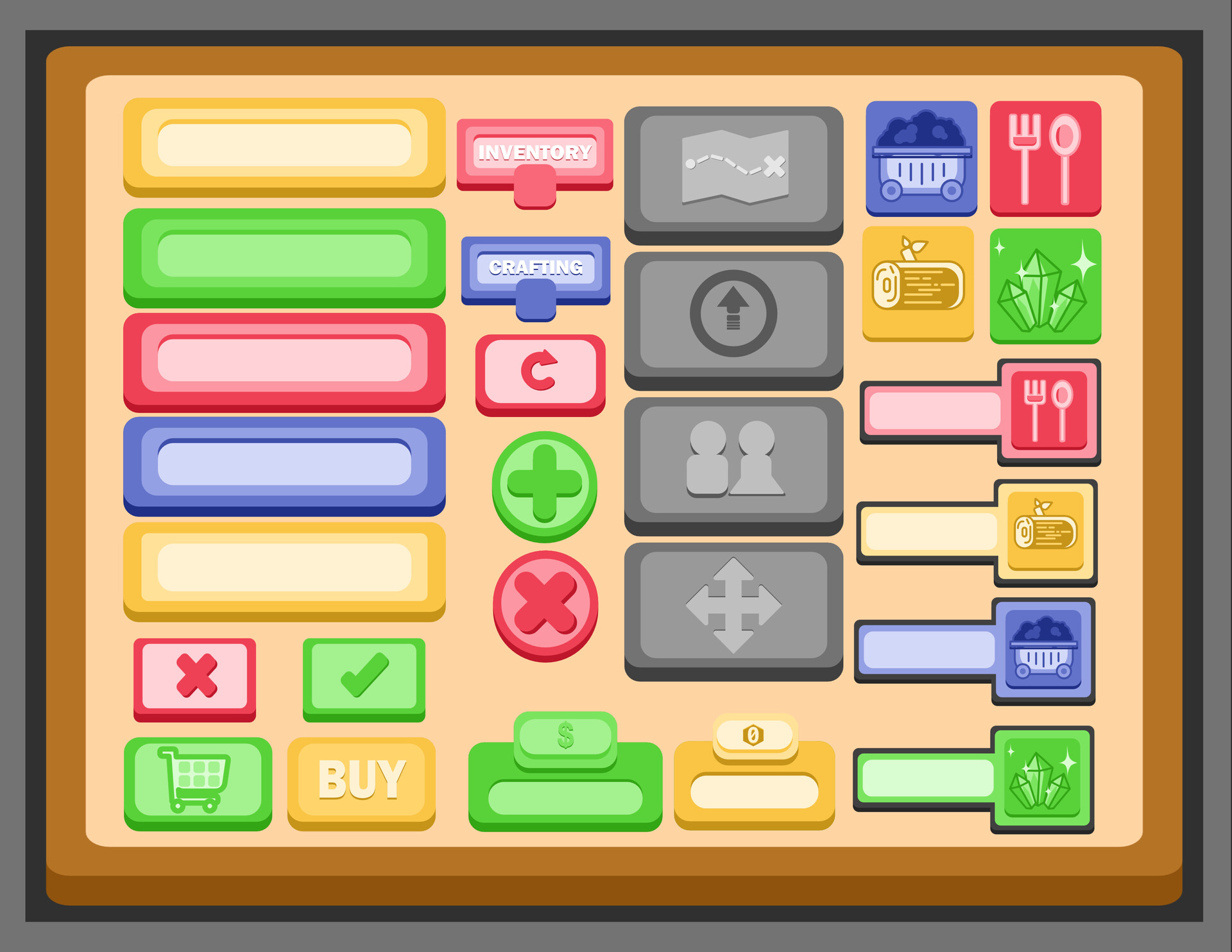 Josh Christian - Low Poly Themed UI for games