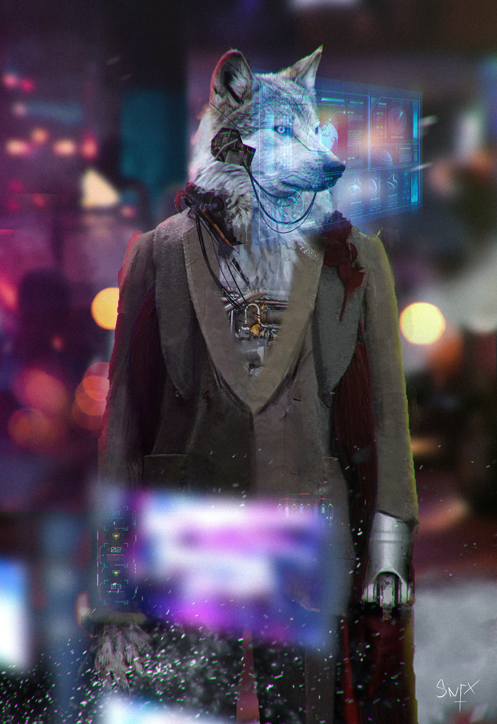 ArtStation - Cyberwolf