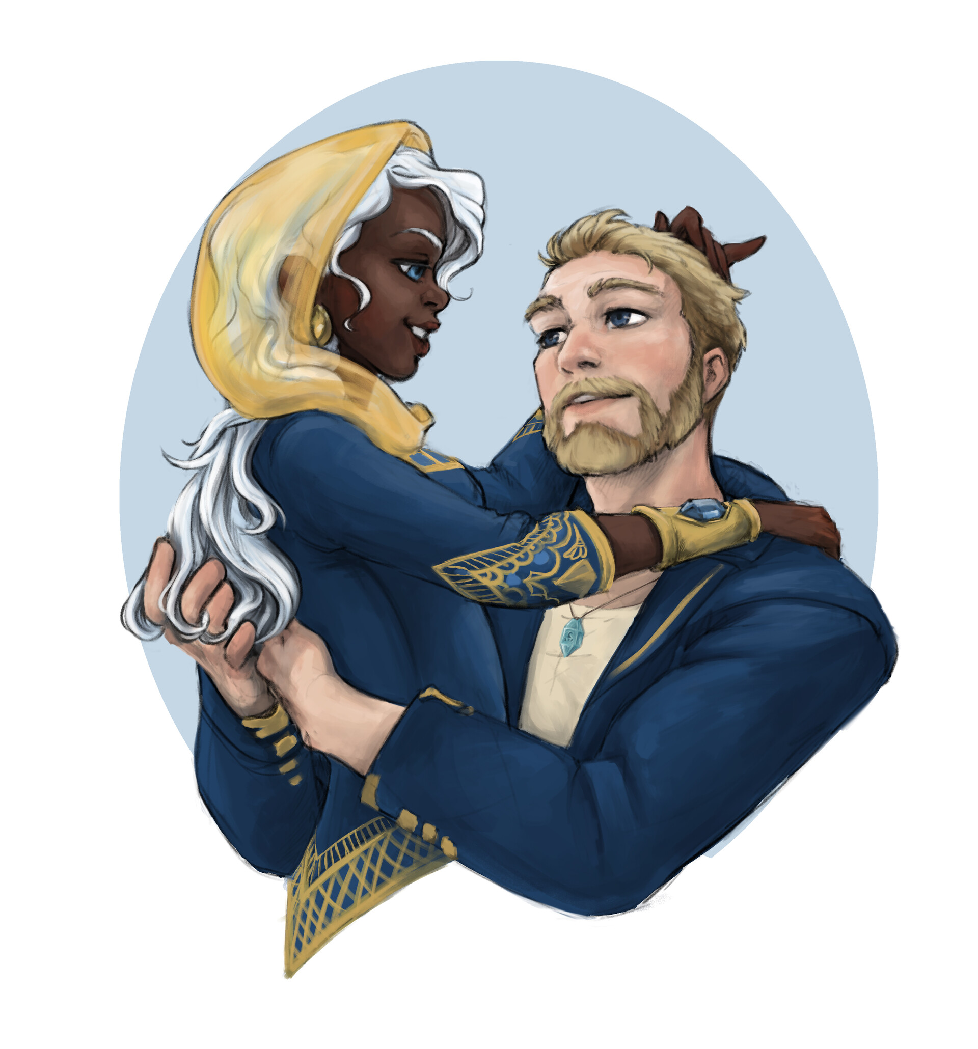 ArtStation - Commission - Emerson and Istishia