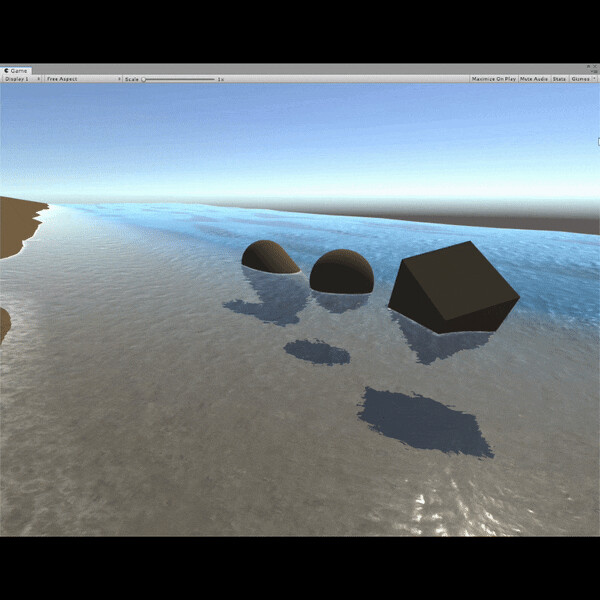 ArtStation - Customizable Water Shader for Unity - Amplify Shader Editor