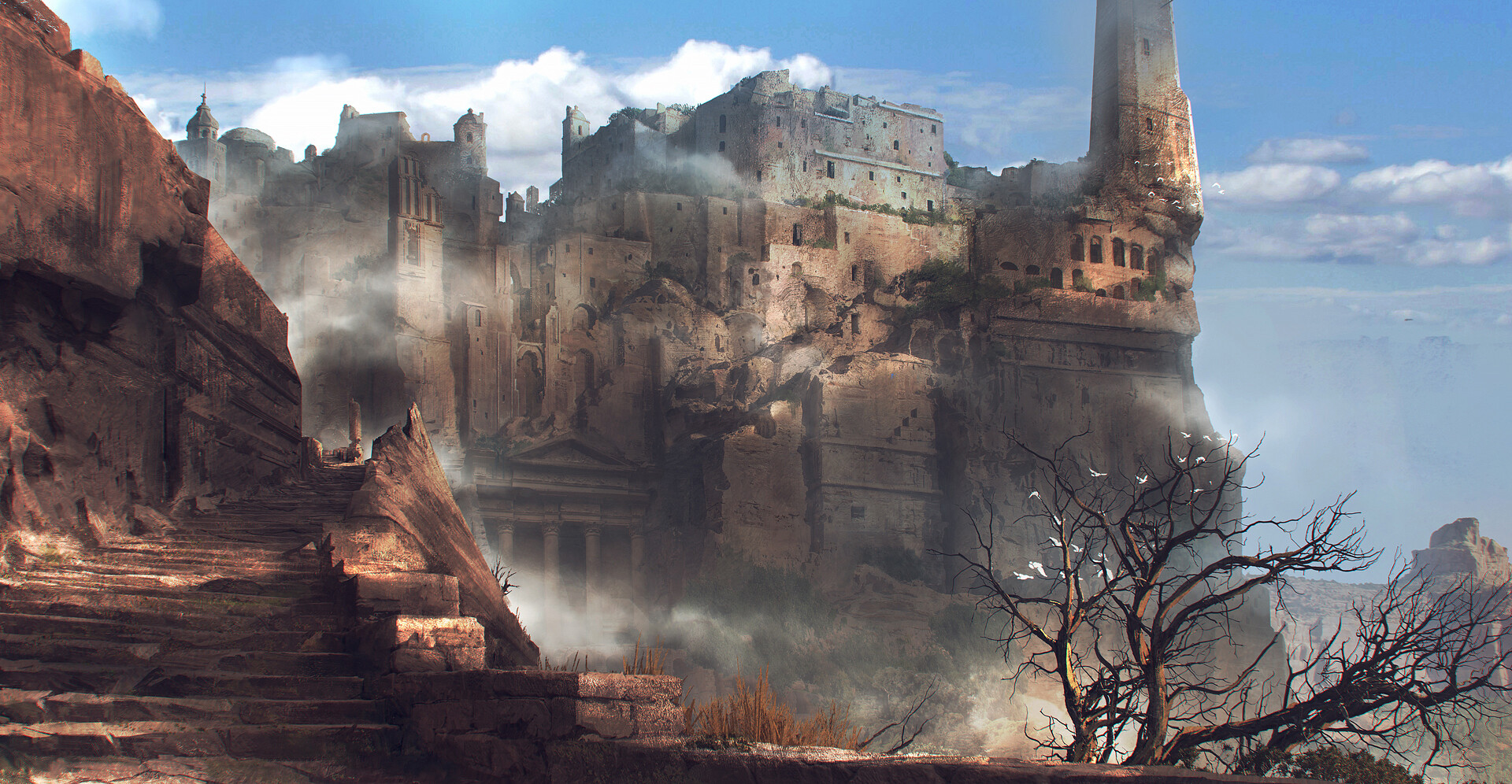 ArtStation - Sandstone City