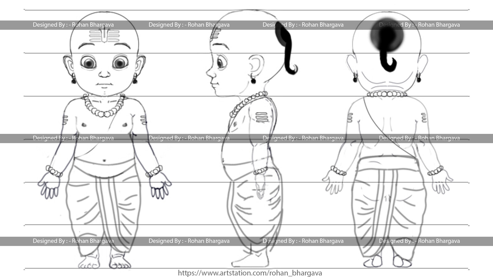 Rohan Bhargava - 3D Baby Cartoon Concept Character