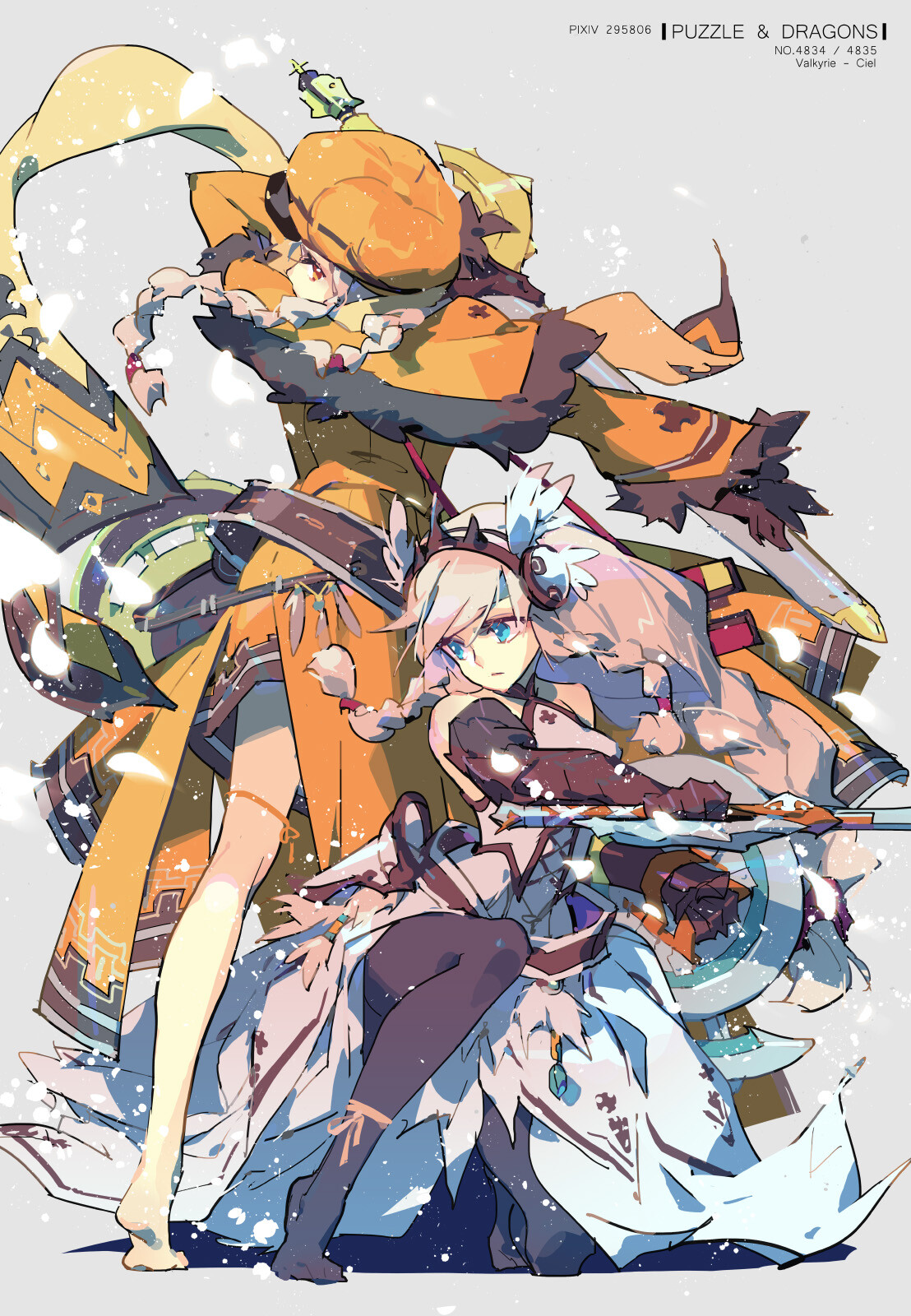 ArtStation - Puzzle and dragons - Valkyrie - Ciel