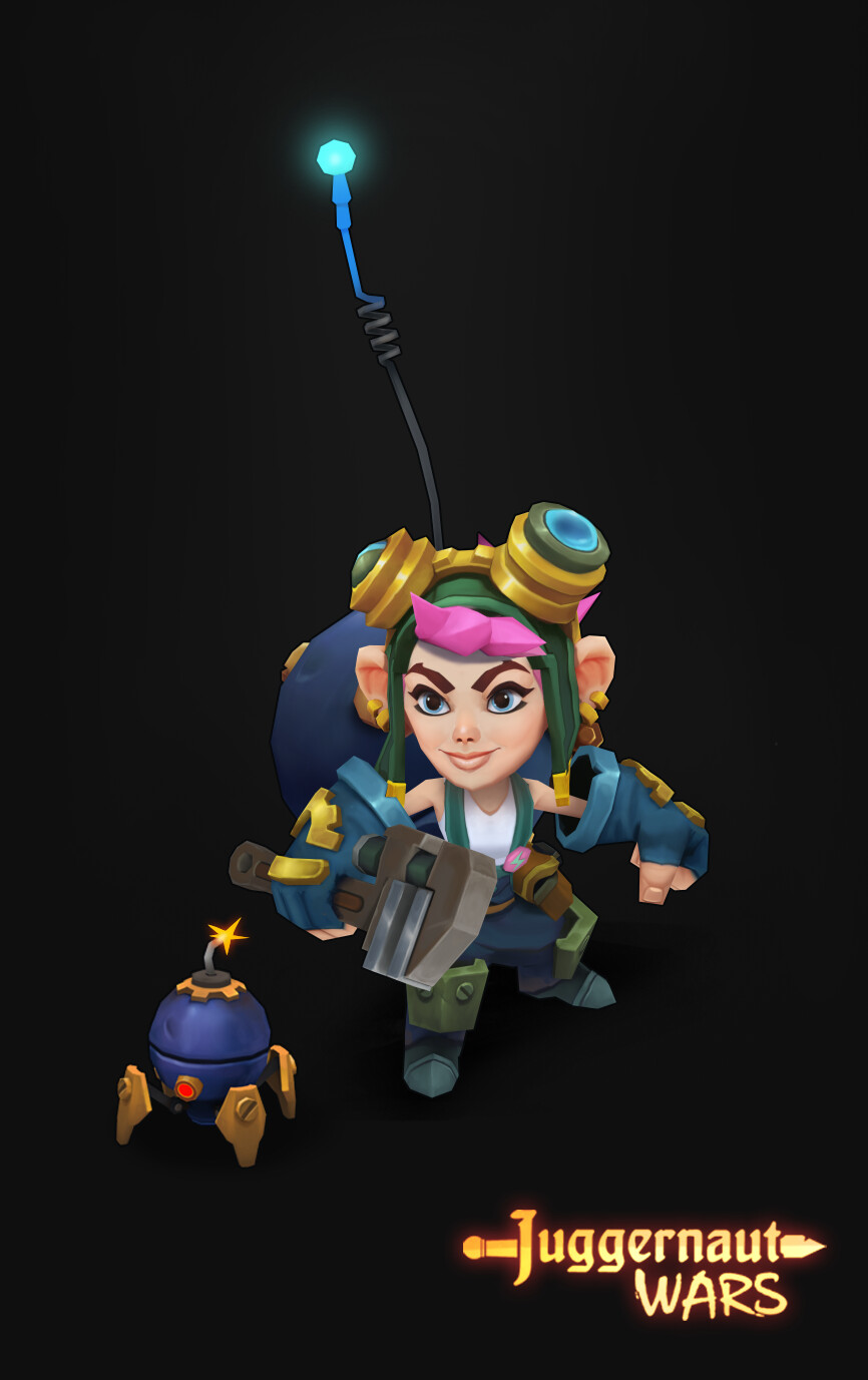 ArtStation - Gnome Tech Girl