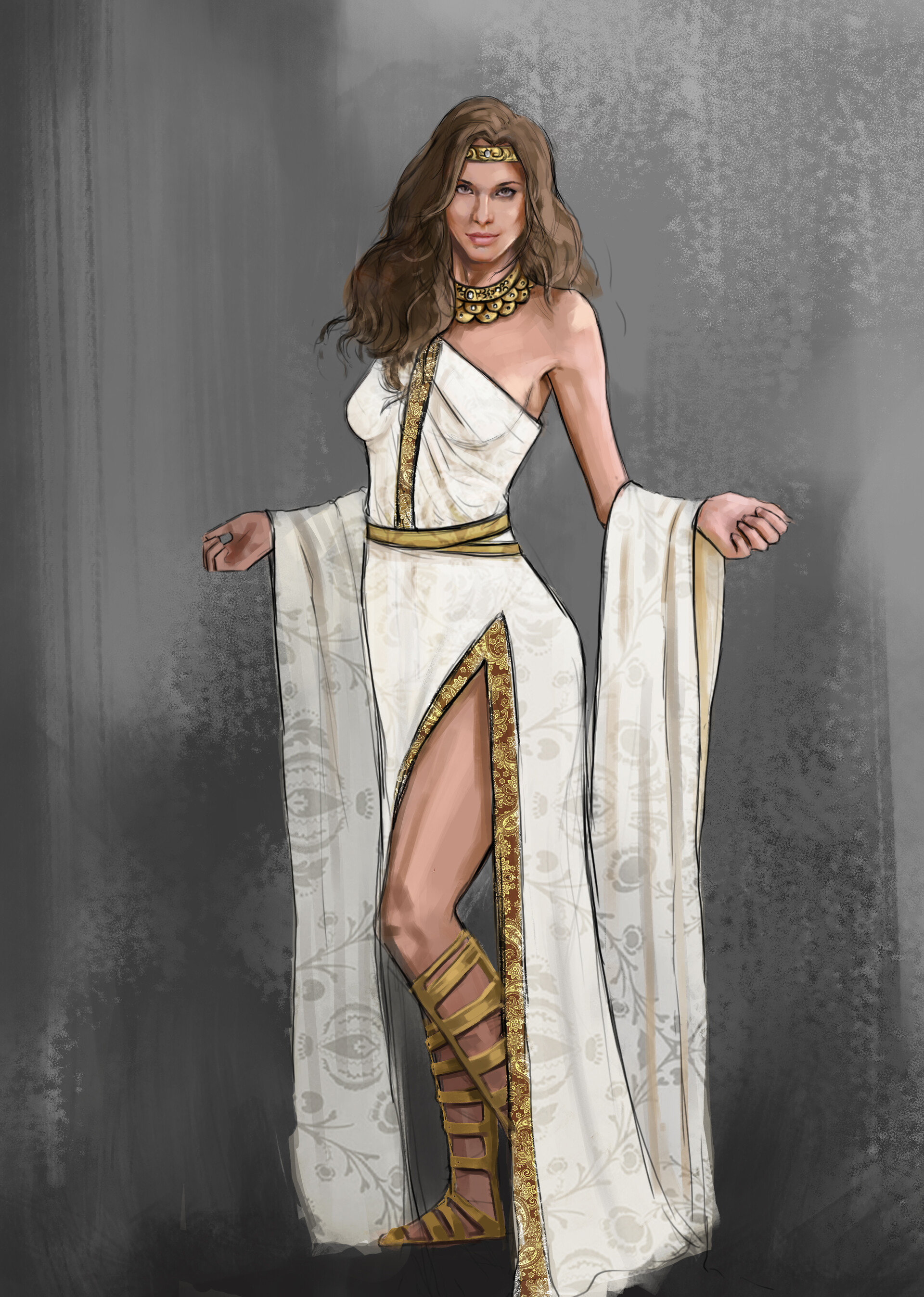 ArtStation - The Theft Of Thor's Hammer - Freyja Character Design