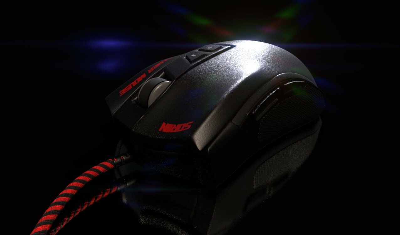 ArtStation - Pc mouse-3D model