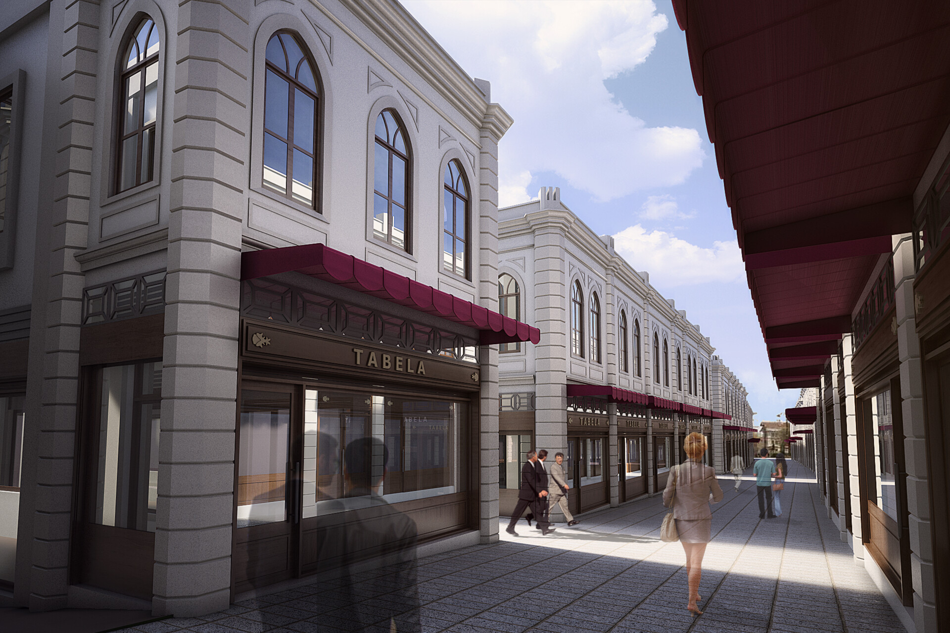 ArtStation - 3rd Stage Restoration Project for "Grand Bazaar"