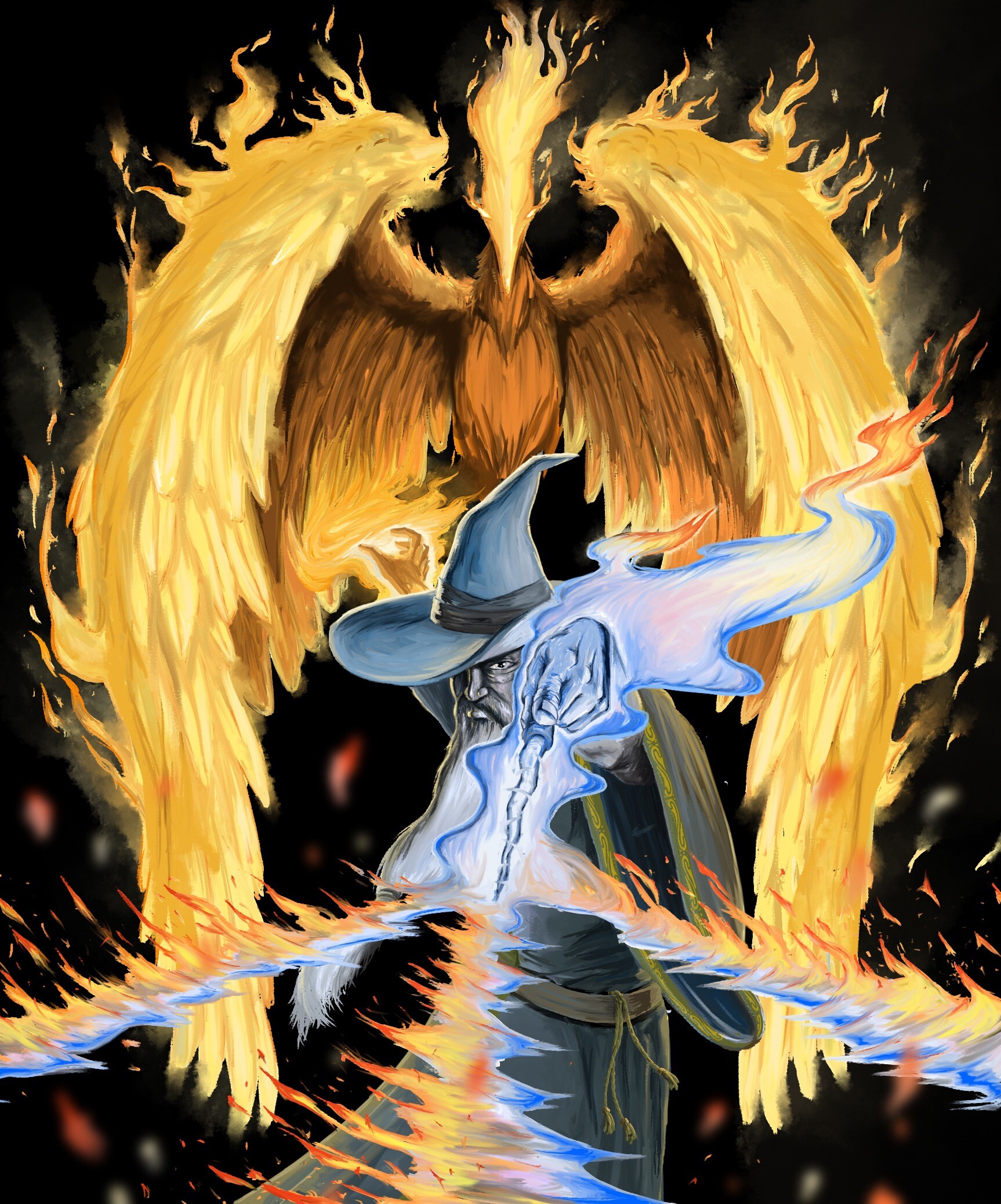 ArtStation - Phoenix Wizard