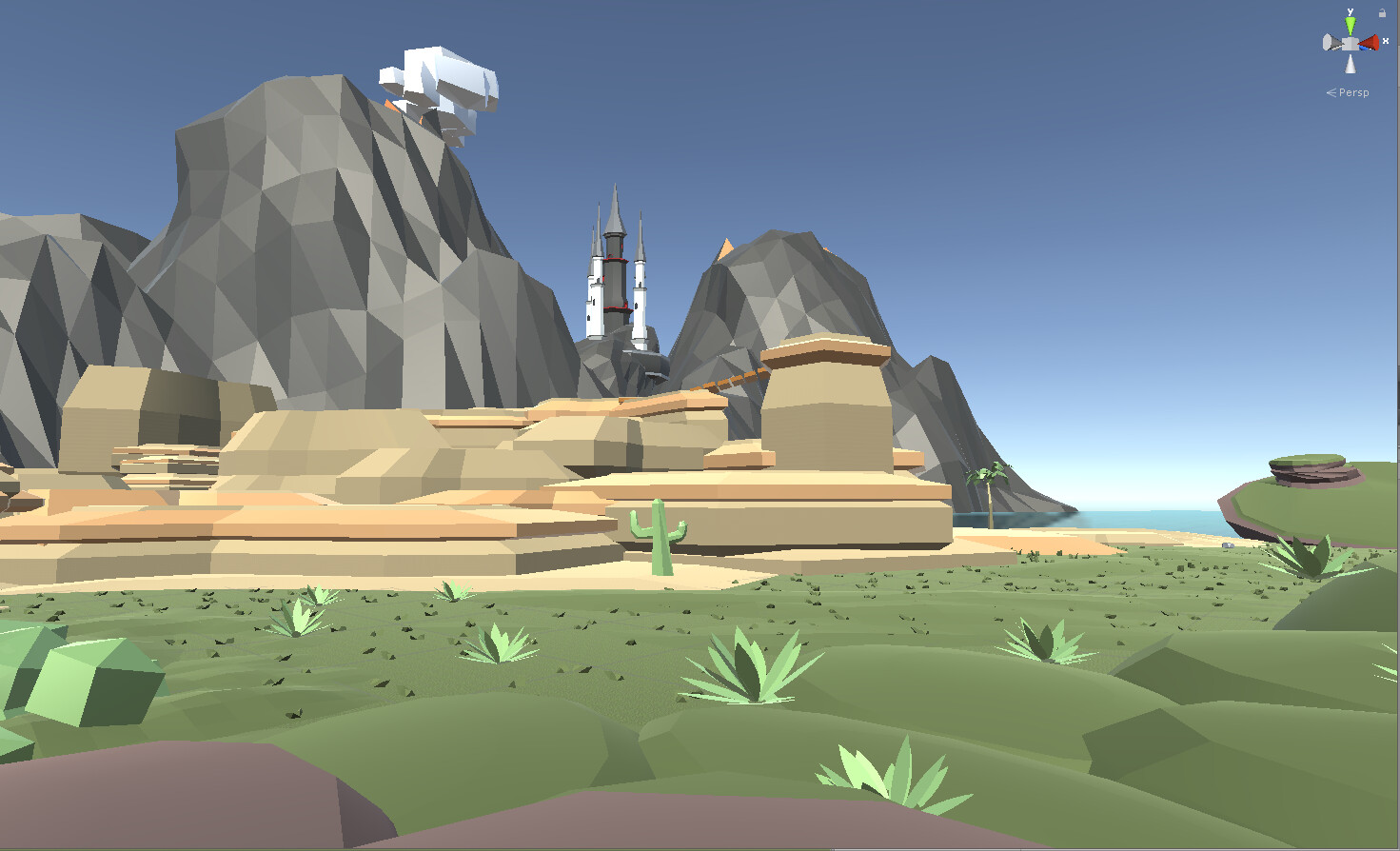 ArtStation - Low-Poly Outdoor Environment