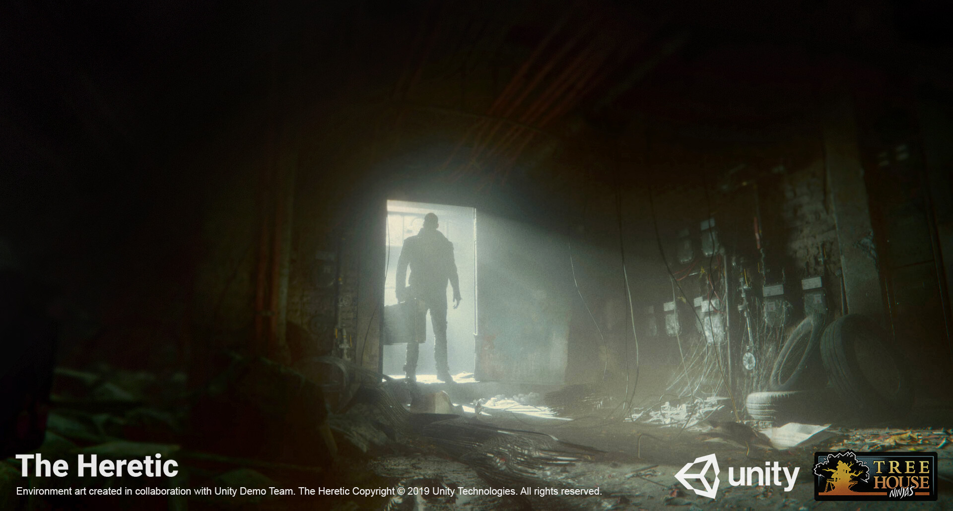 Treehouse Ninjas - The Heretic - Basement Environment Art