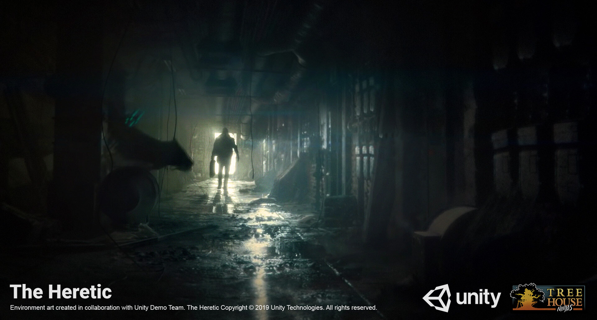 Treehouse Ninjas - The Heretic - Basement Environment Art