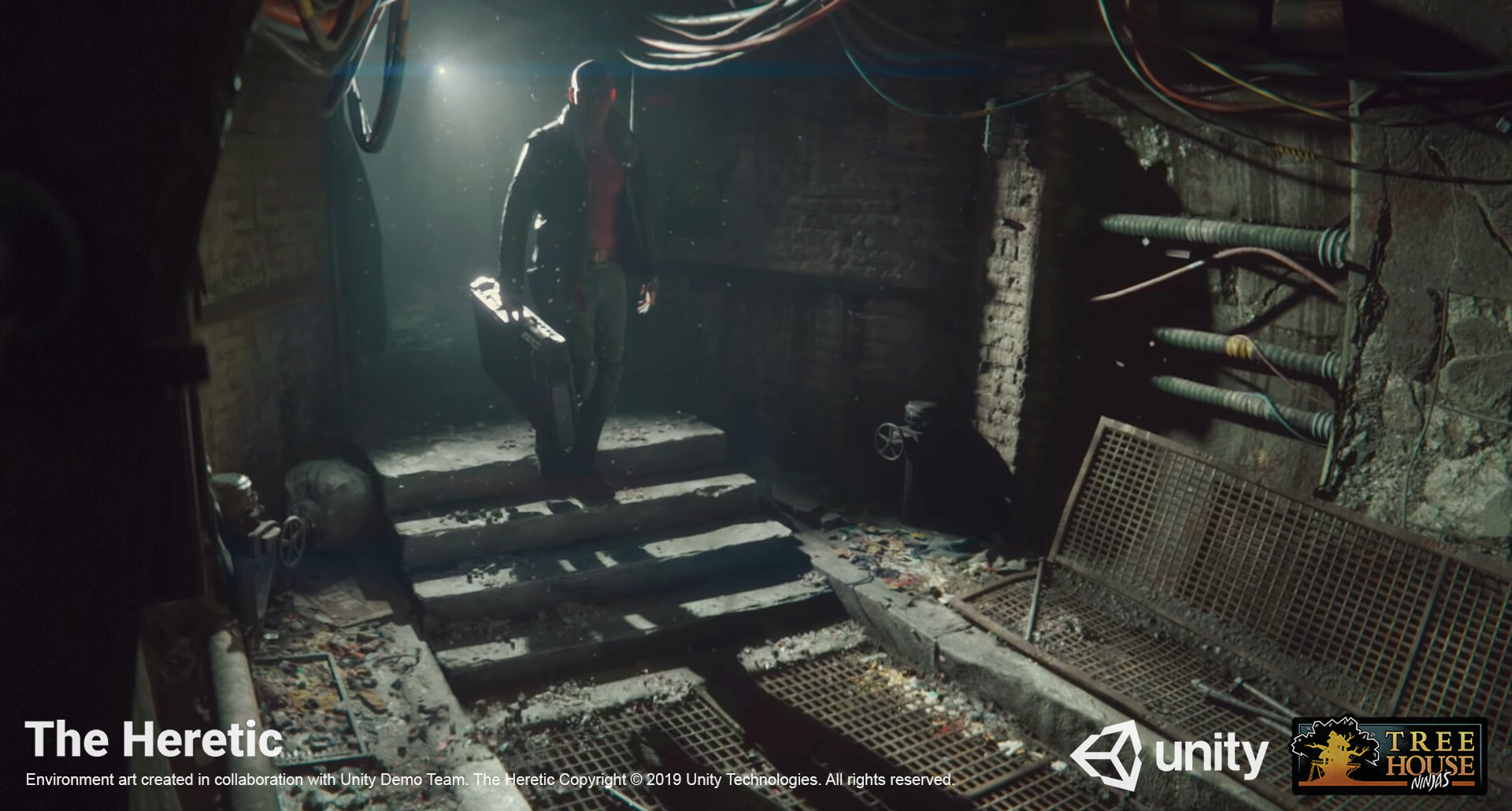 Treehouse Ninjas - The Heretic - Basement Environment Art