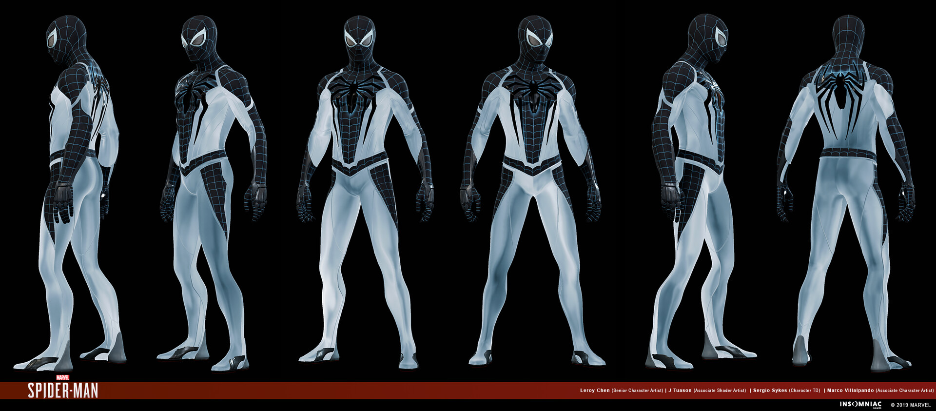 J Tuason - Marvel's Spider-Man: Negative Zone Suit Shaders
