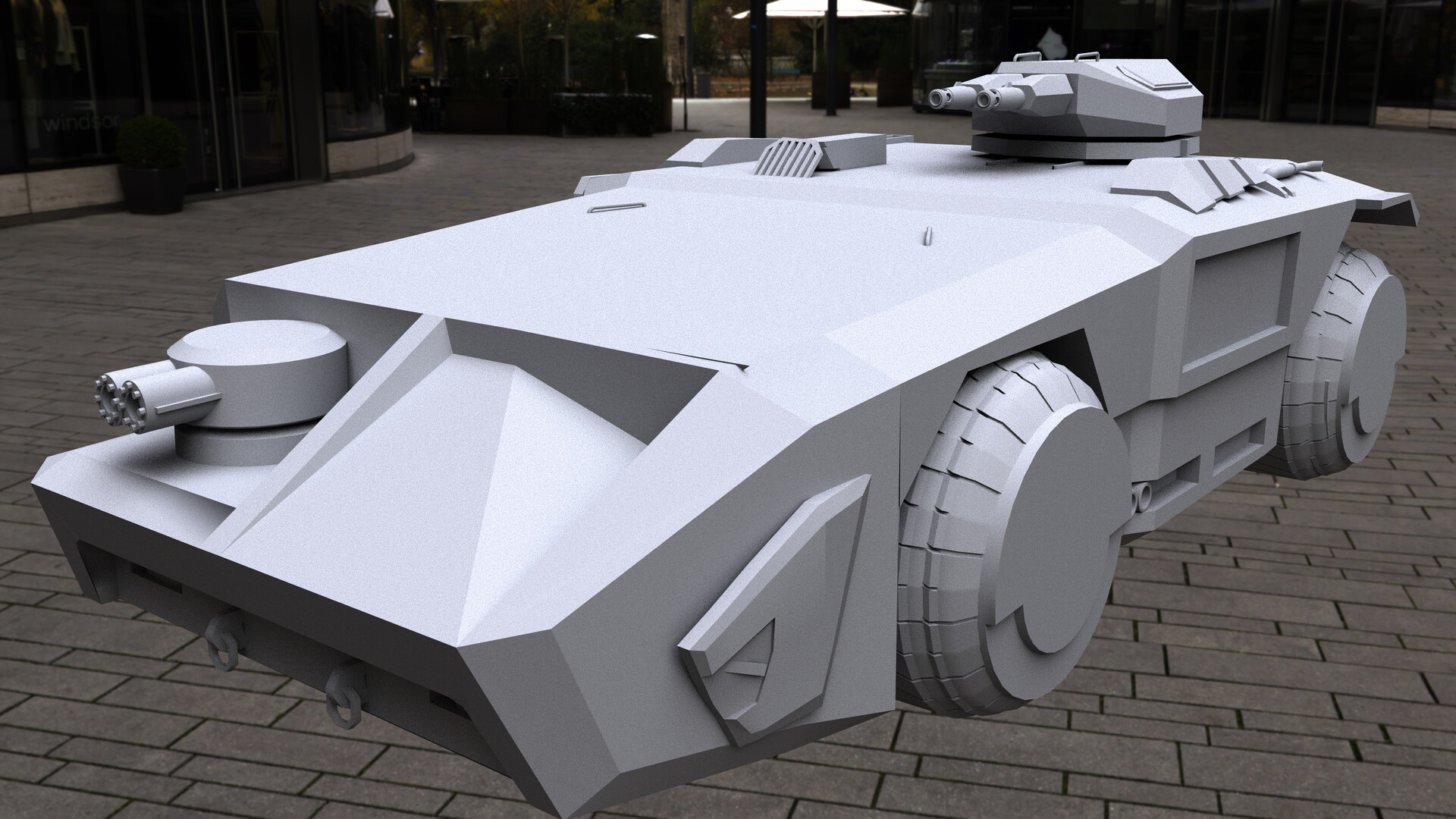 Derick Wicks - WIP Aliens Colonial Marine APC