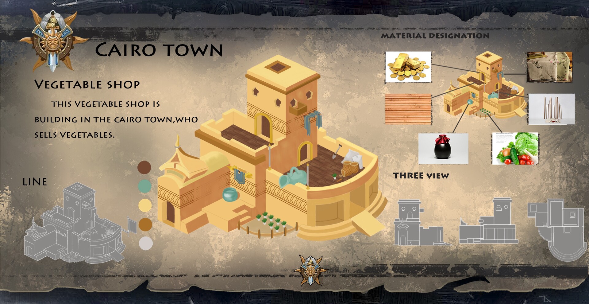 ArtStation - sand city 2