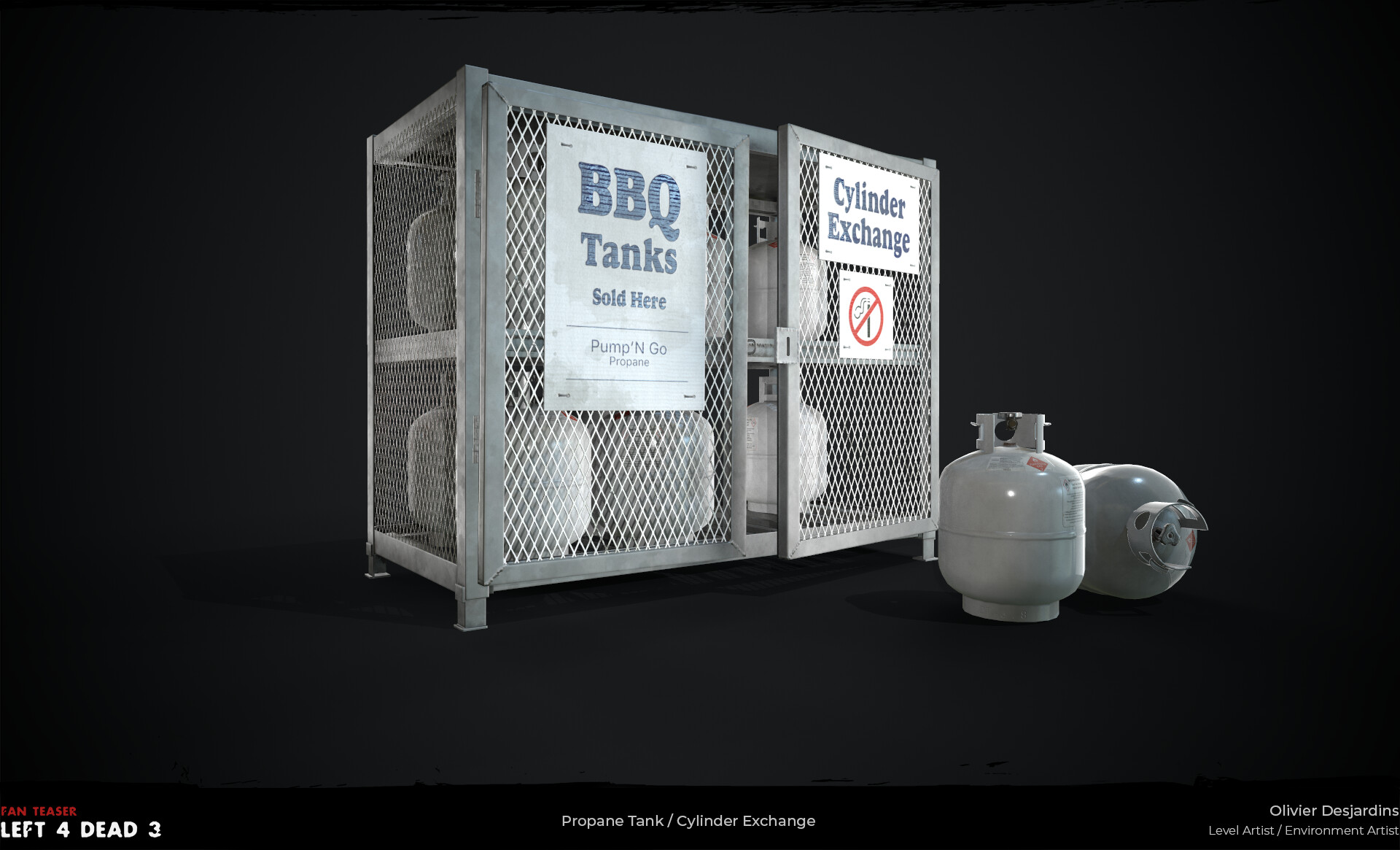 Olivier Desjardins - Gaz Station Assets - Left 4 Dead 3 (Fan Teaser)