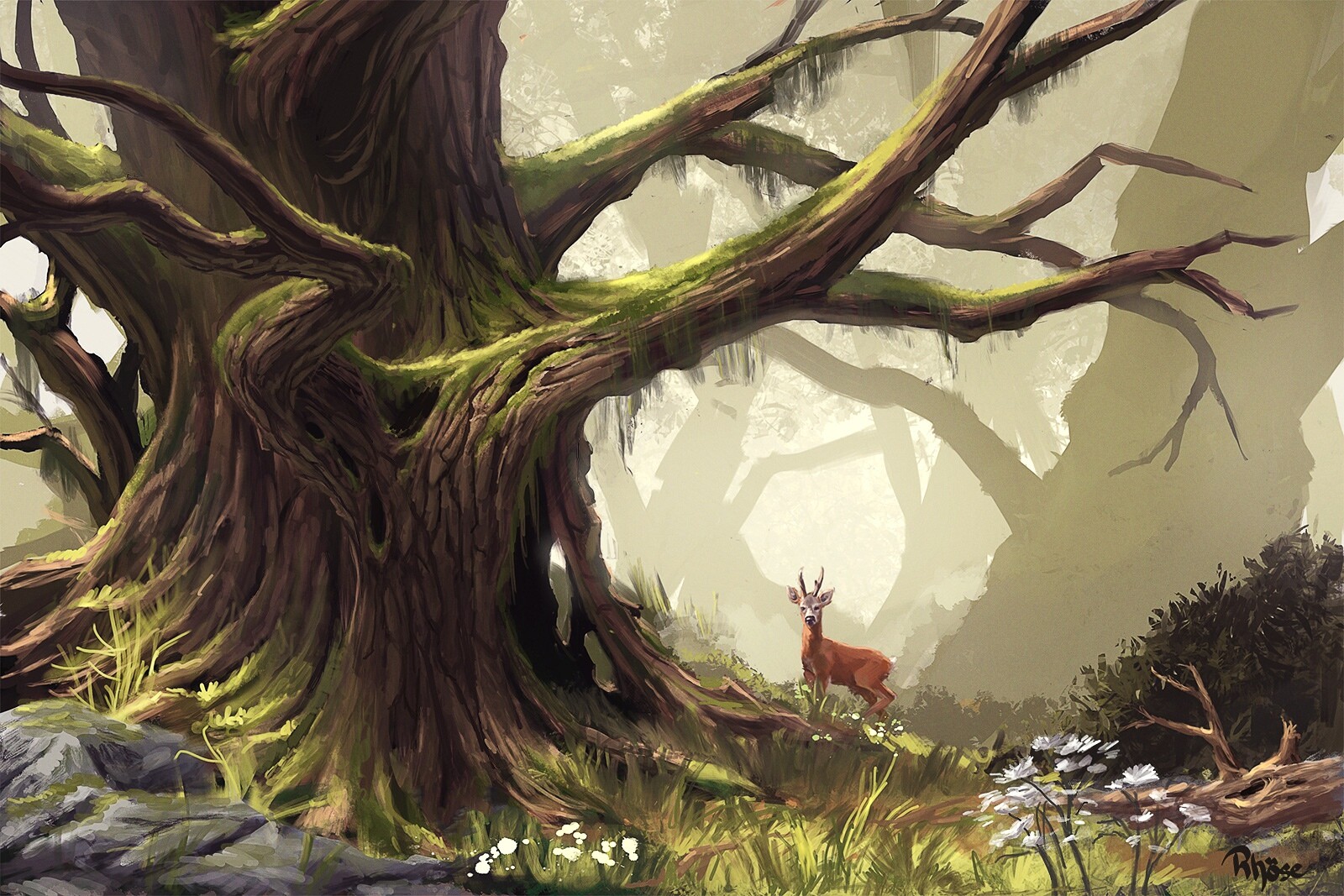 ArtStation - Forest Scene