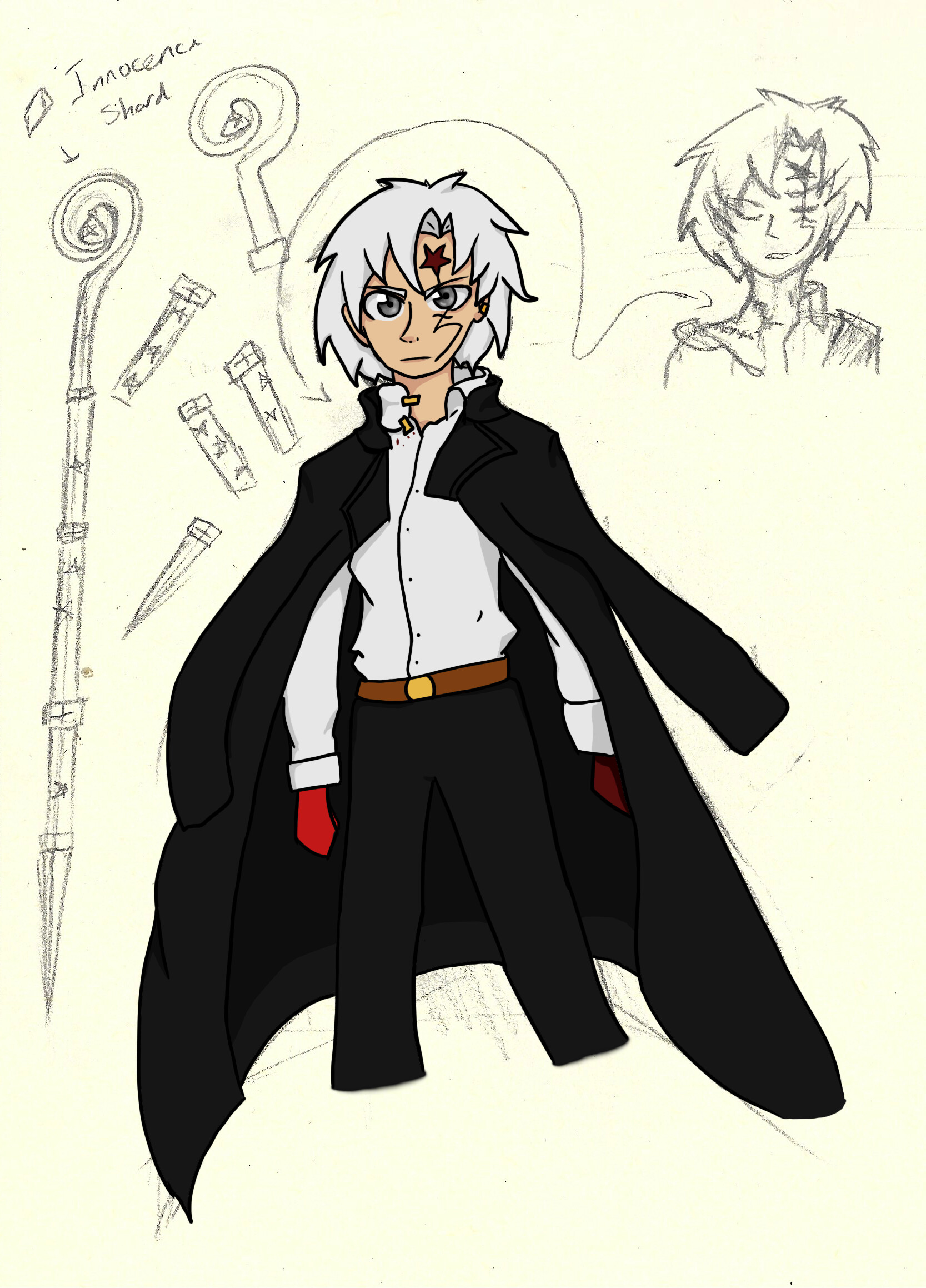 ArtStation - Allen Walker Concept - Chapter 26