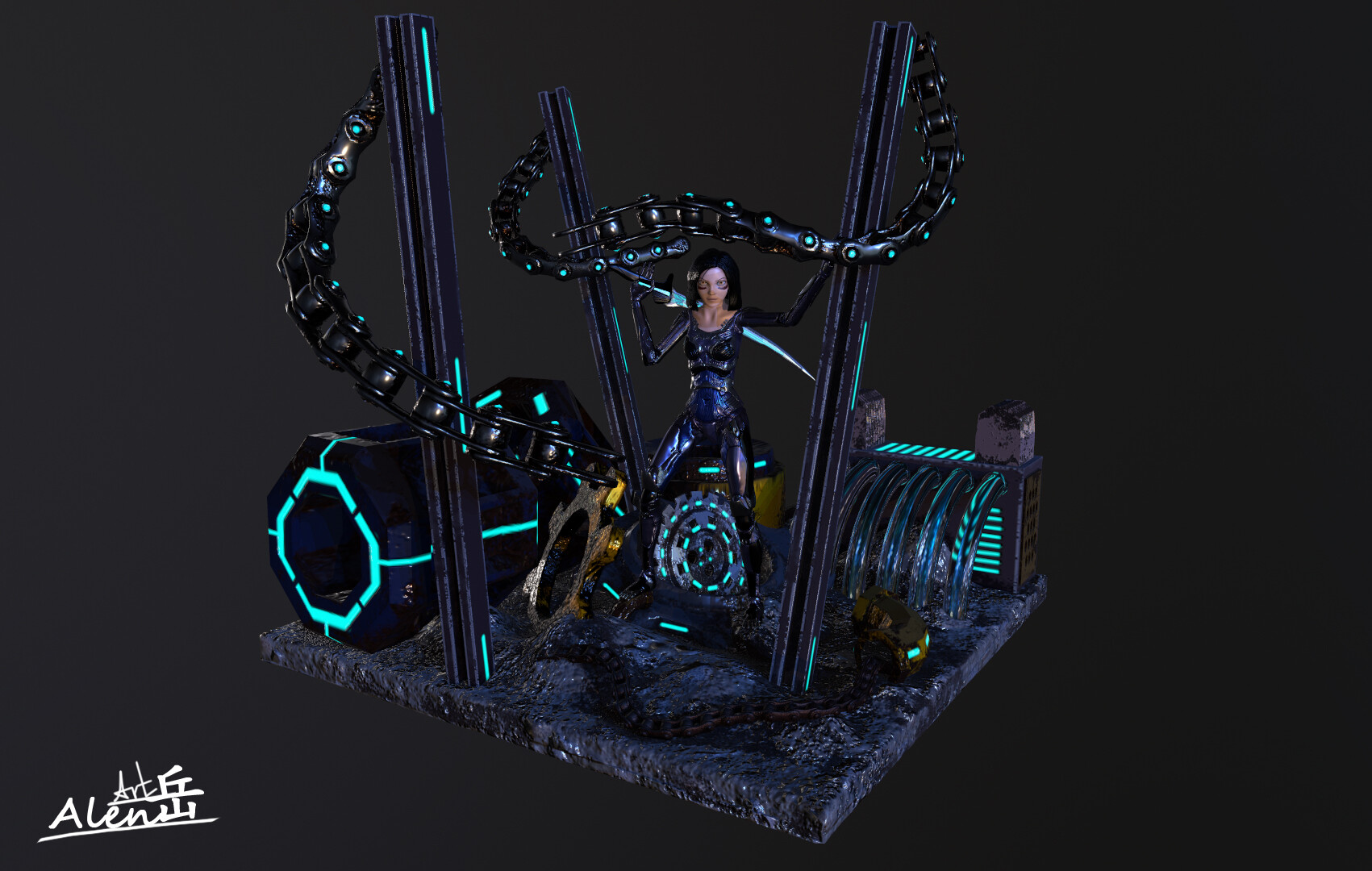 ArtStation - Alita world