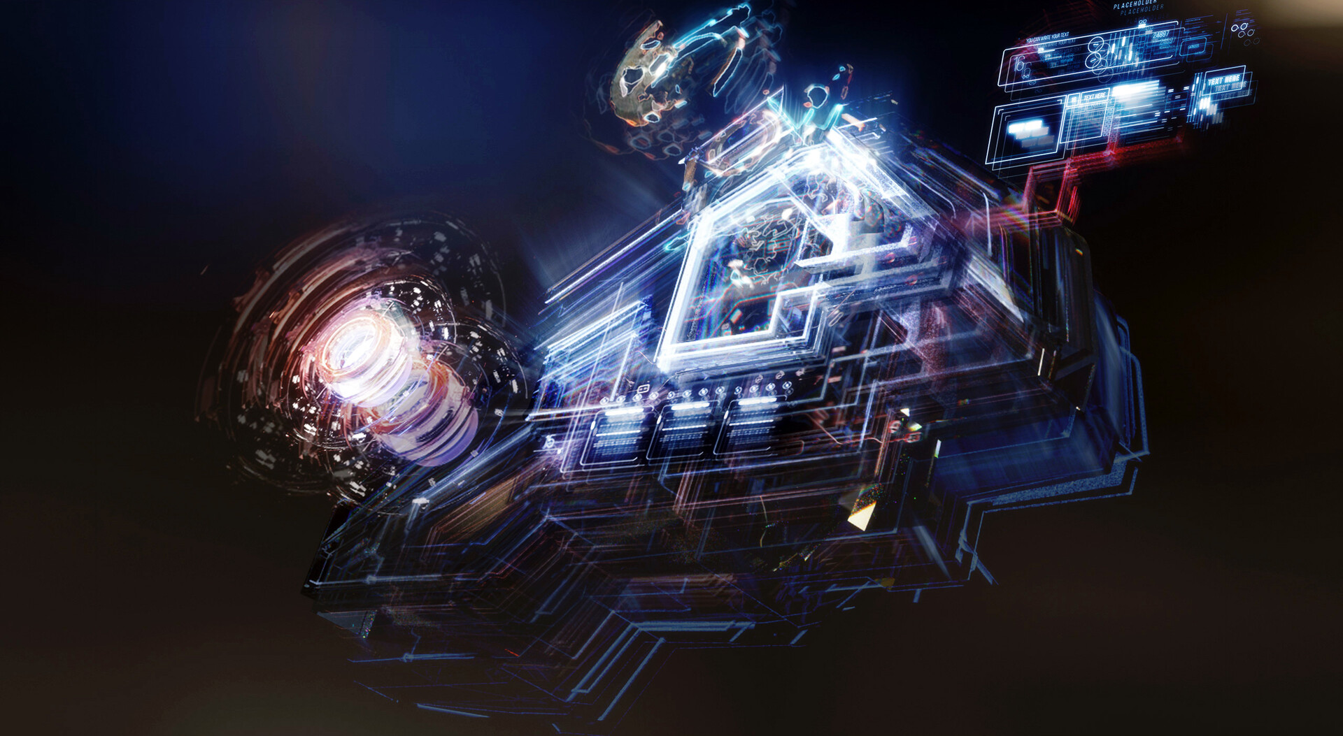 Jonathan Opgenhaffen - Connpod Hologram Studies - Pacific Rim: Uprising