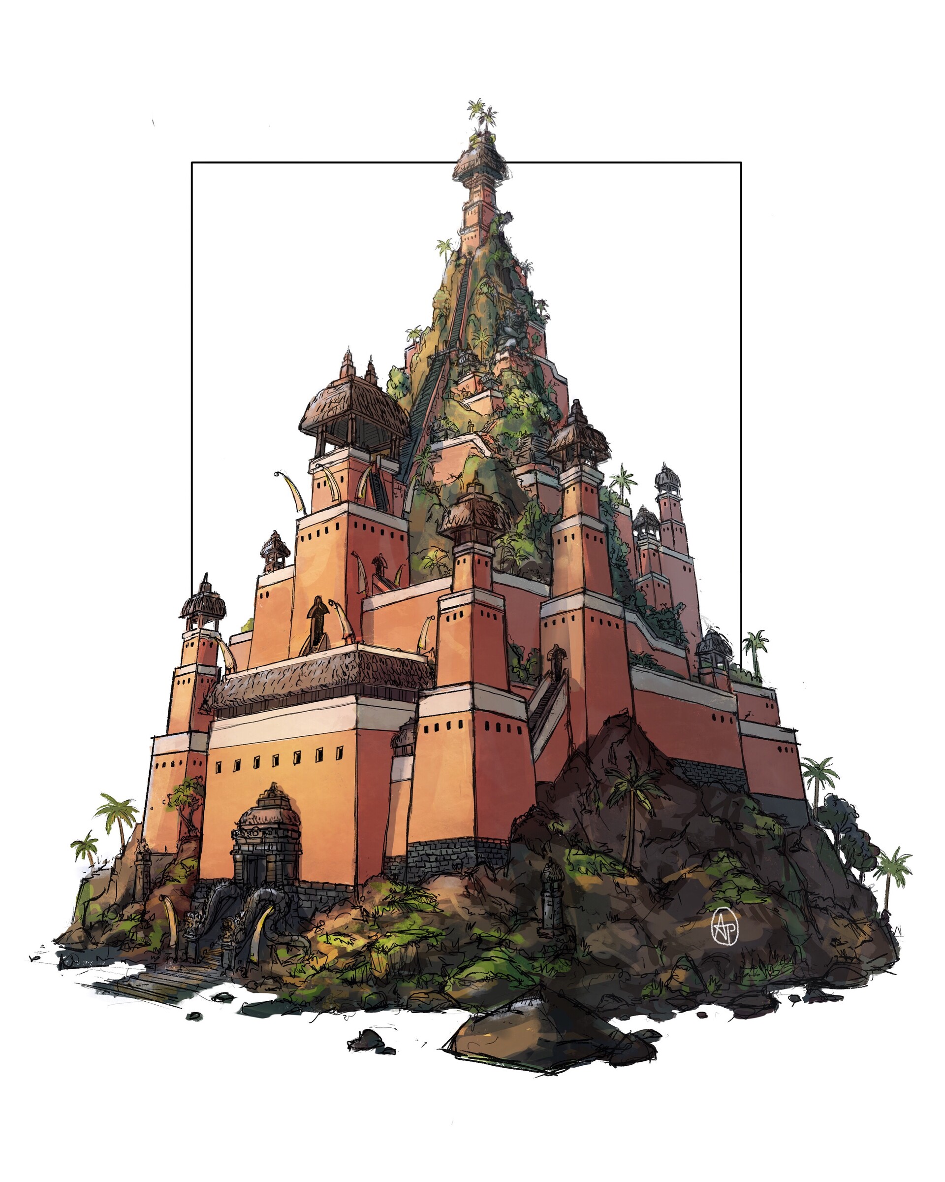ArtStation - The Hidden Temple