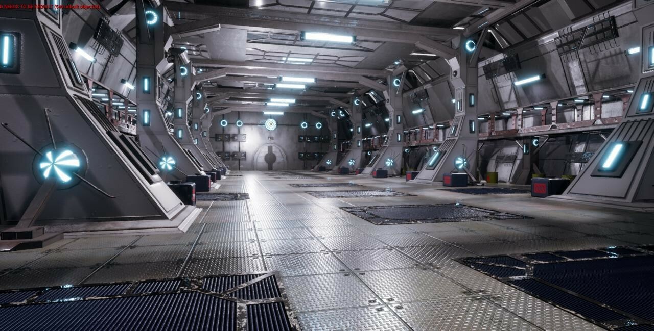 ArtStation - Sci-fi factory UE - 4