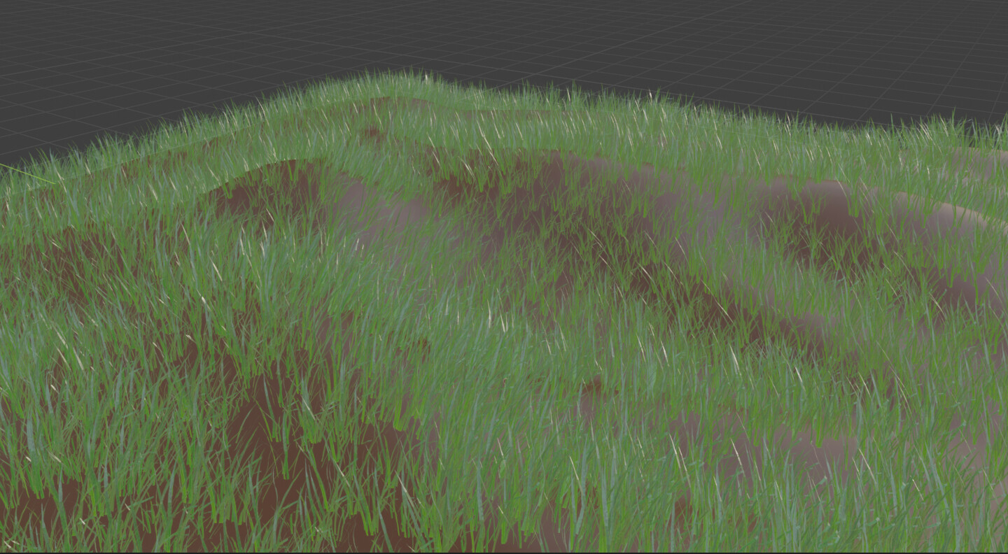 ArtStation - Grass Plain Model