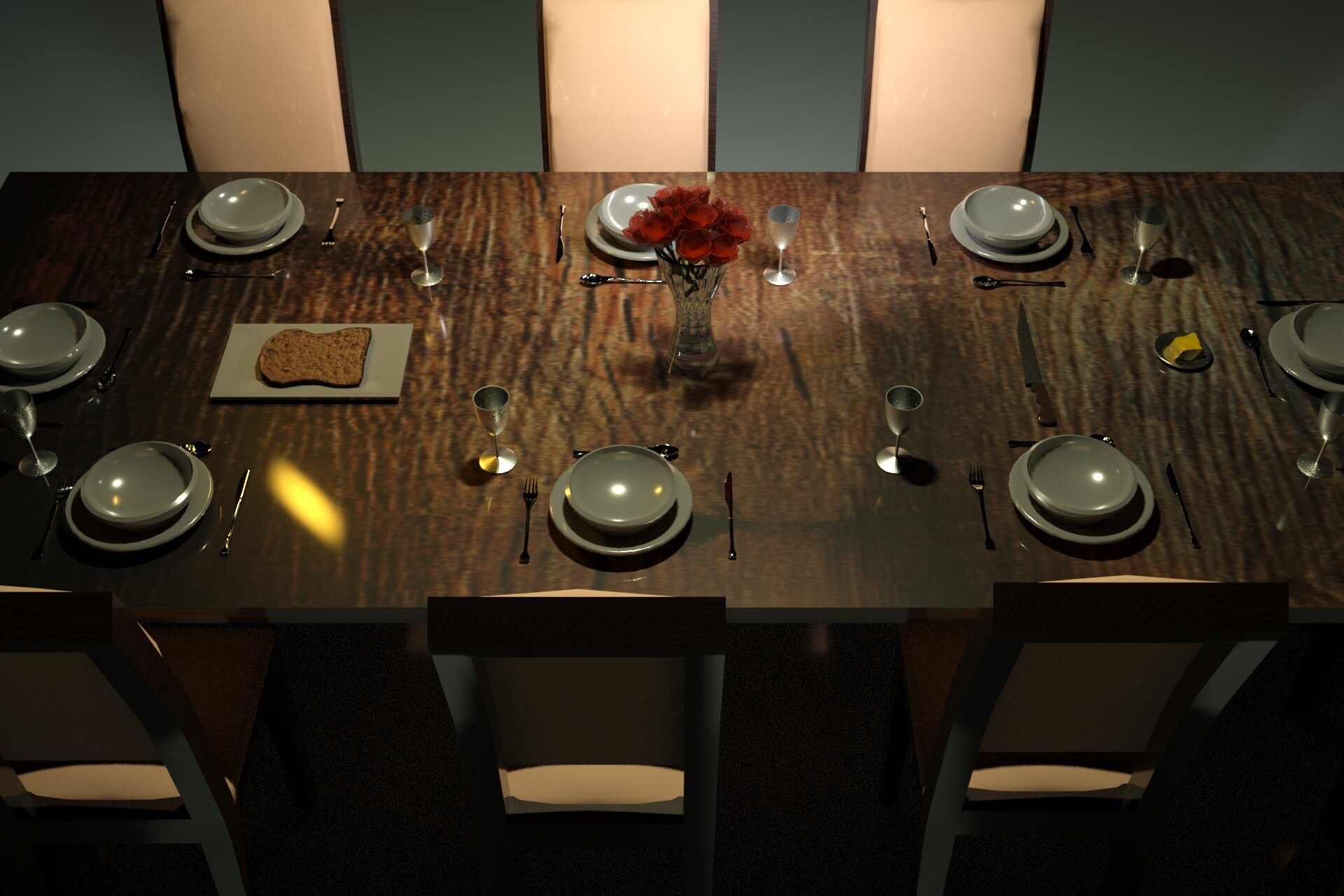 Austen Dawson - Sitting down For dinner