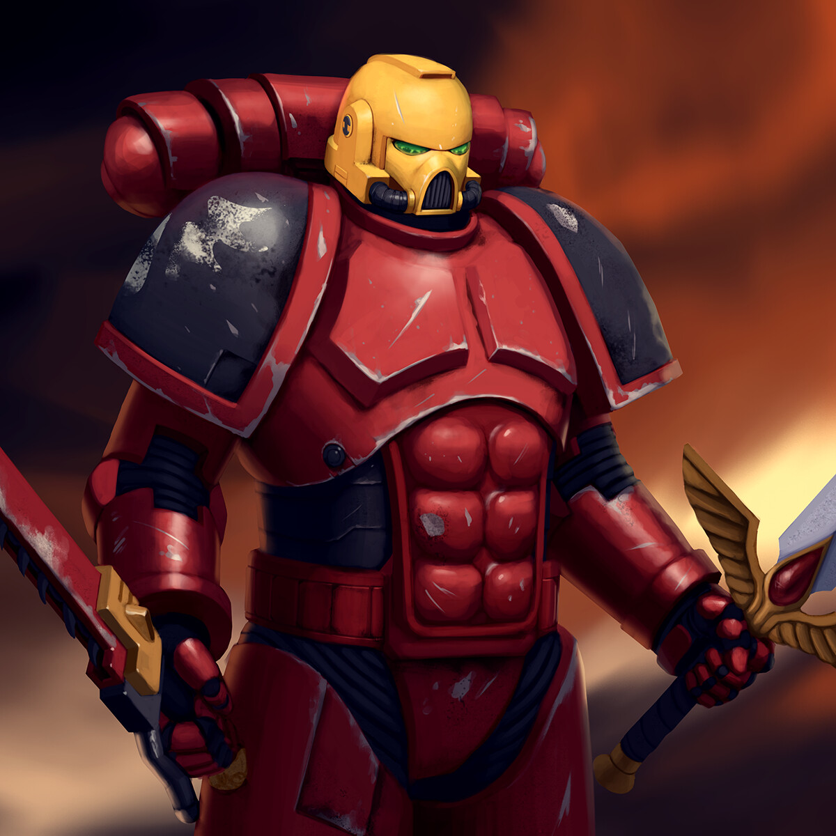 ArtStation - Blood Angel