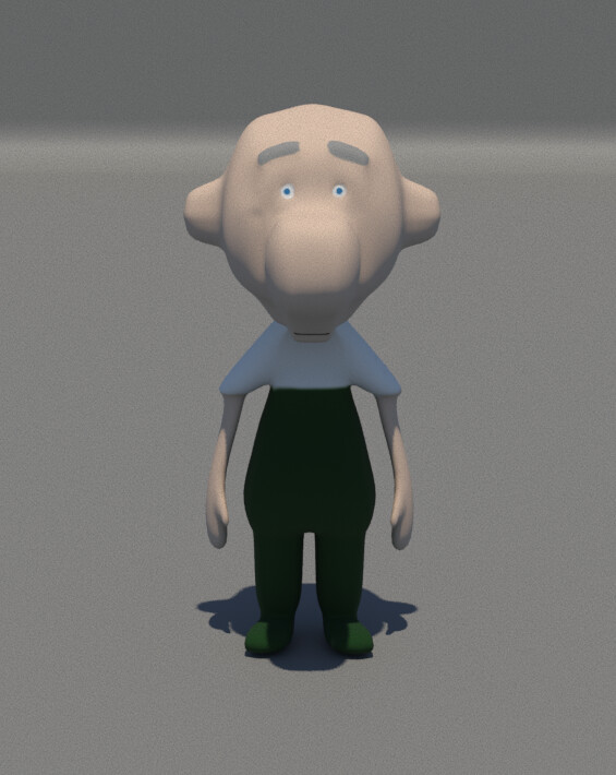 ArtStation - Old Man Character