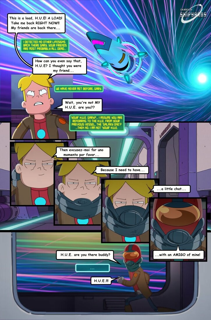 Scifi Shipyards - Final Space Comic Series