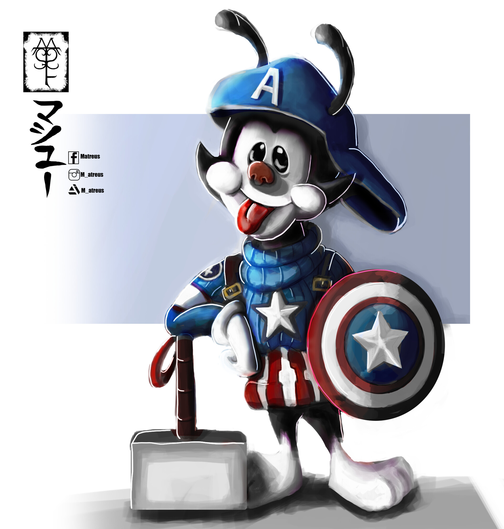 ArtStation - Animaniacs+Marvel