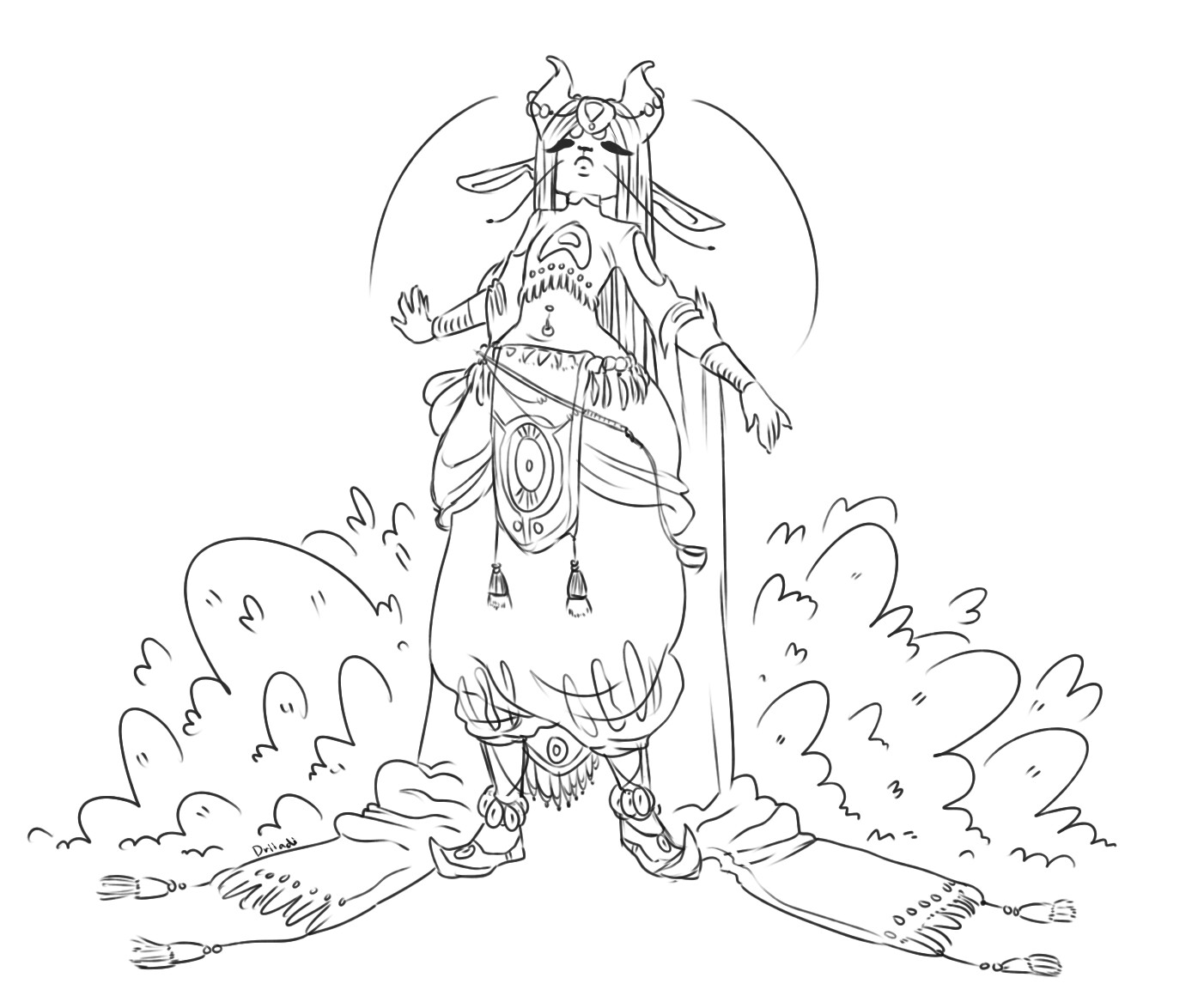 how to draw baggy pants