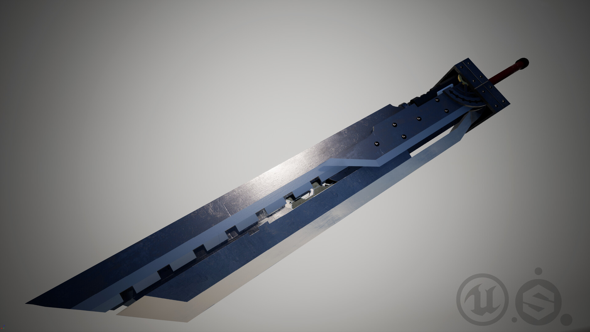 ArtStation - Advent Children Cloud Sword in UE4