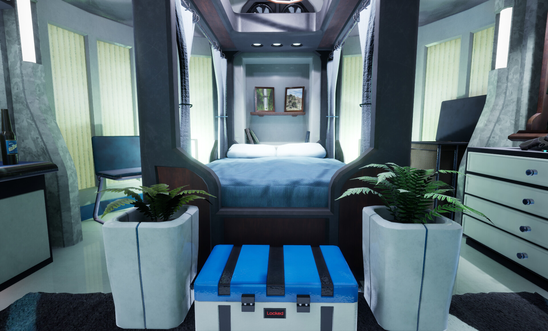 Eric Everson - Durandal Interior - Bedrooms