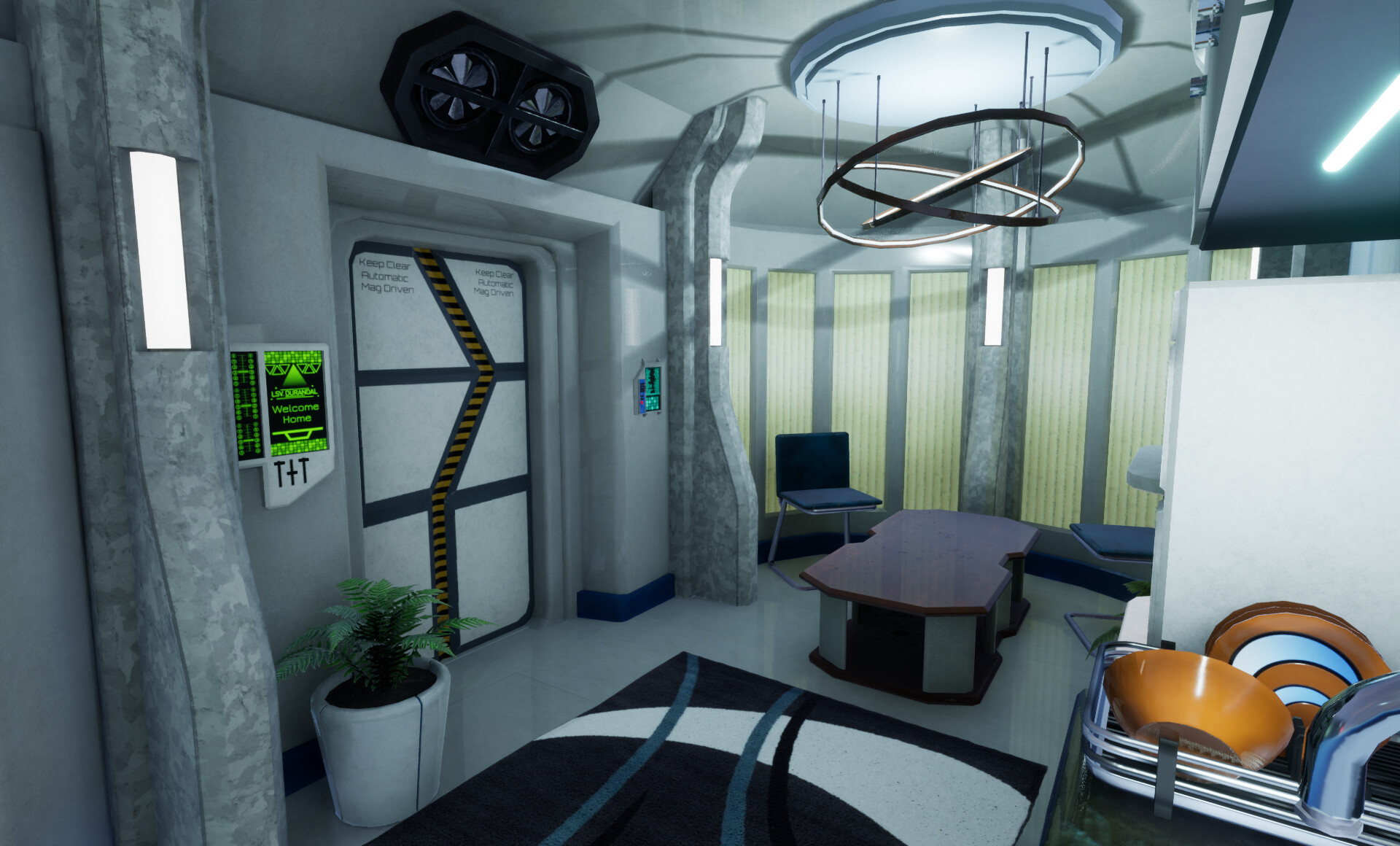 Eric Everson - Durandal Interior - Bedrooms